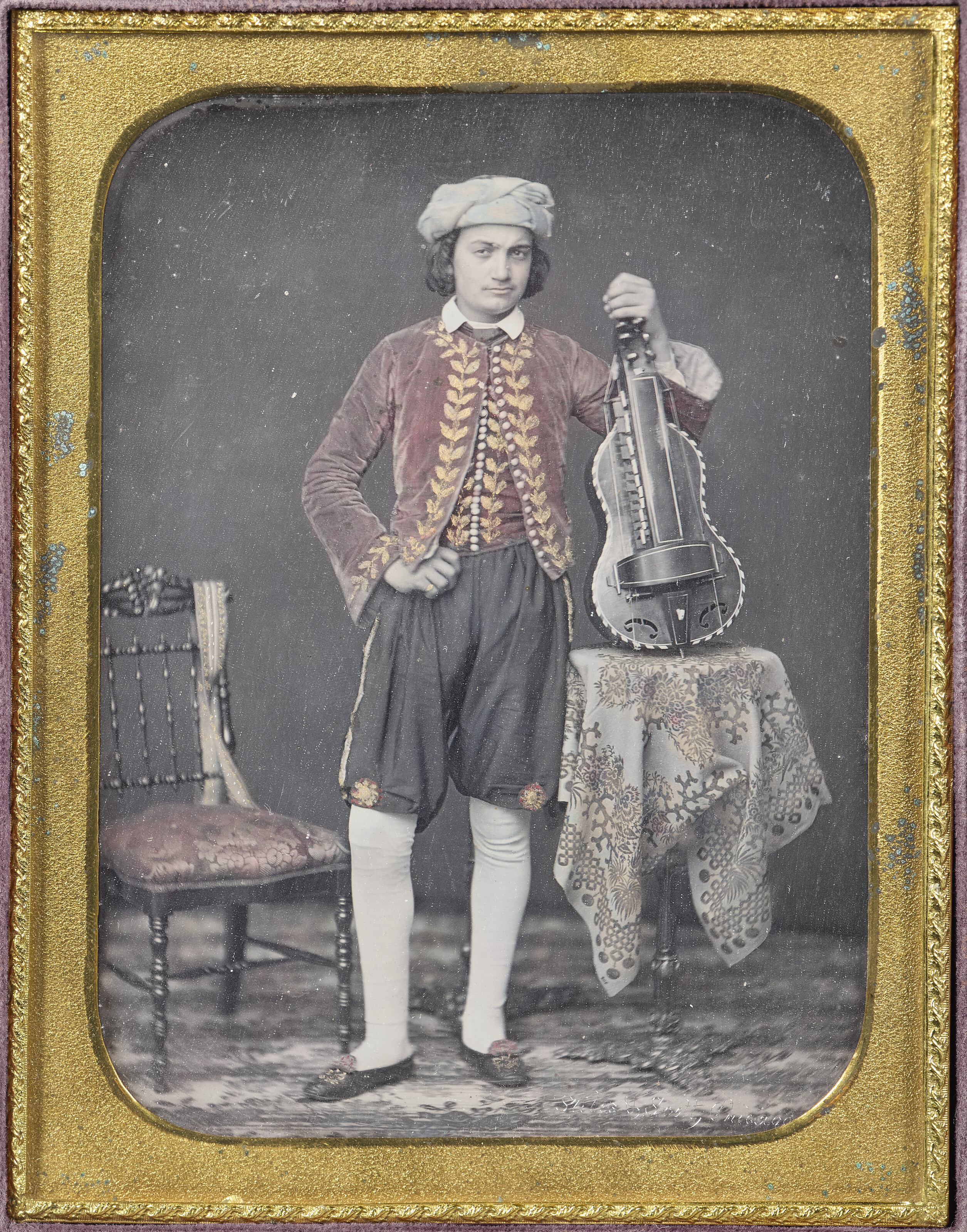 STILES & SCOTT, Troubadour with a Hurdy-Gurdy, c. 1850 | Christie’s