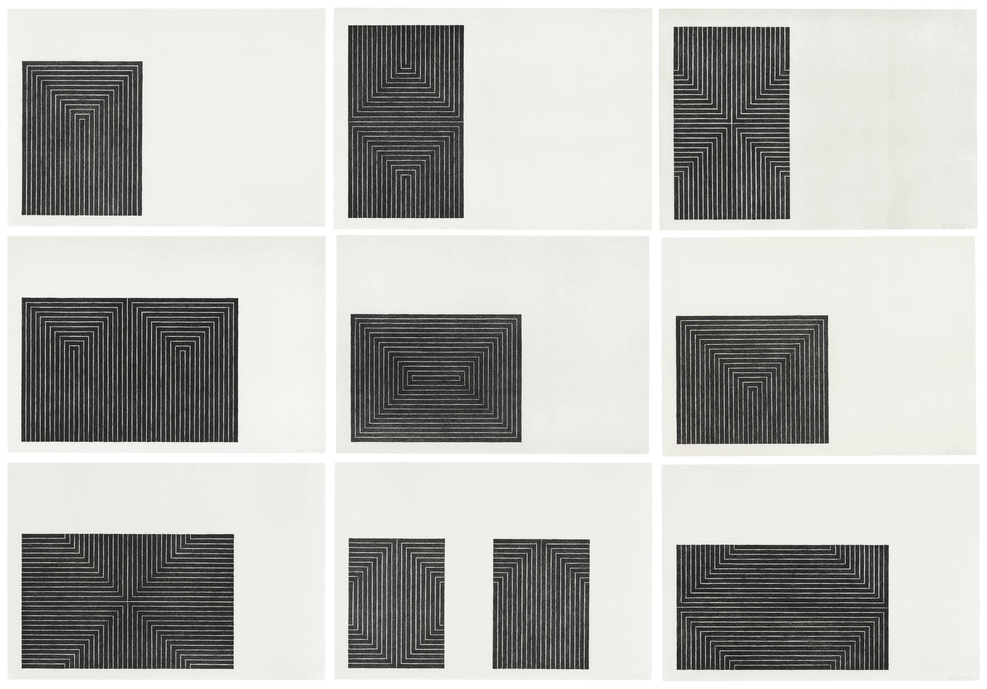 FRANK STELLA (1936-2024), Black Series I | Christie’s