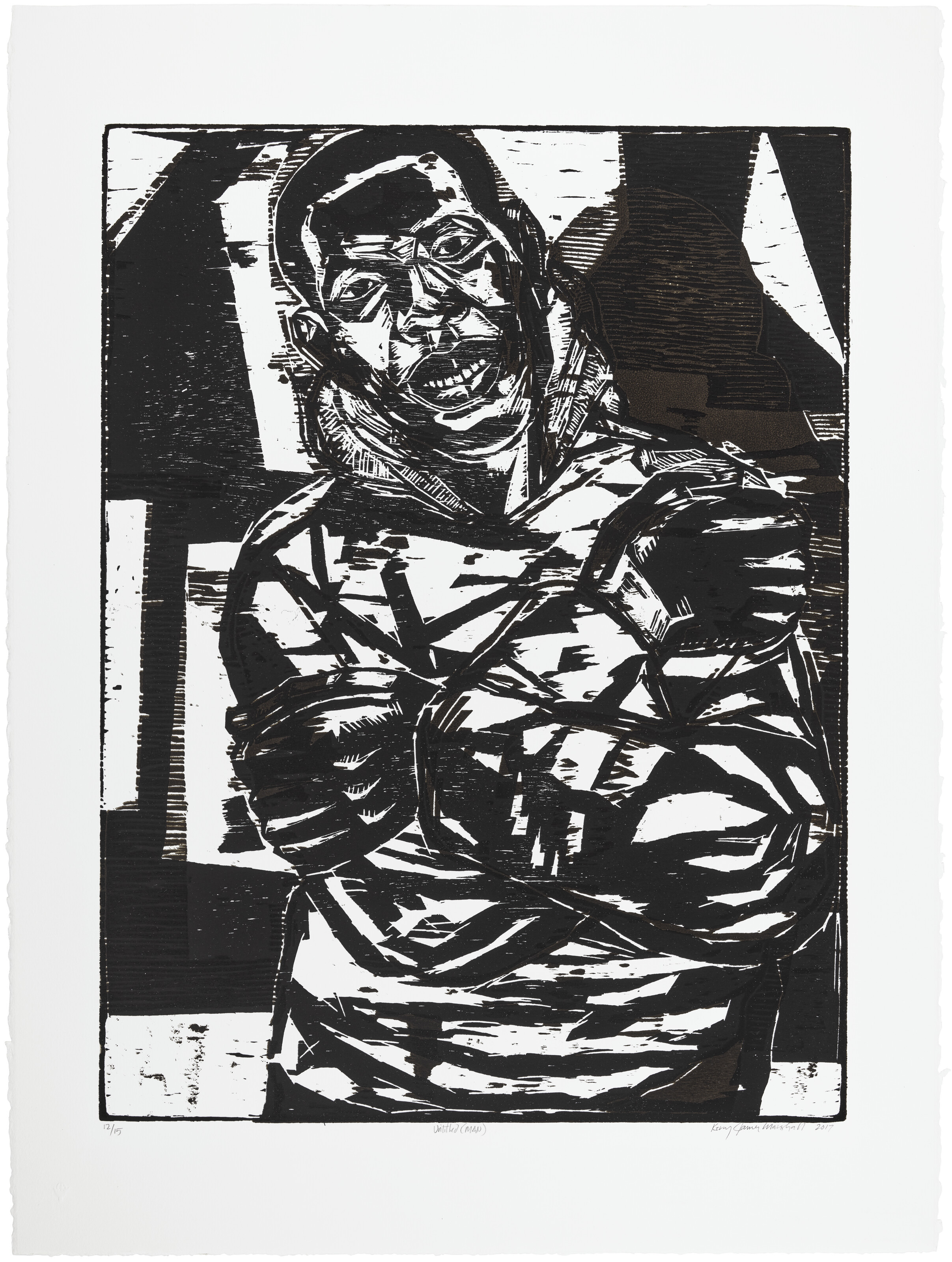 KERRY JAMES MARSHALL (B. 1955), Untitled (Man) | Christie’s