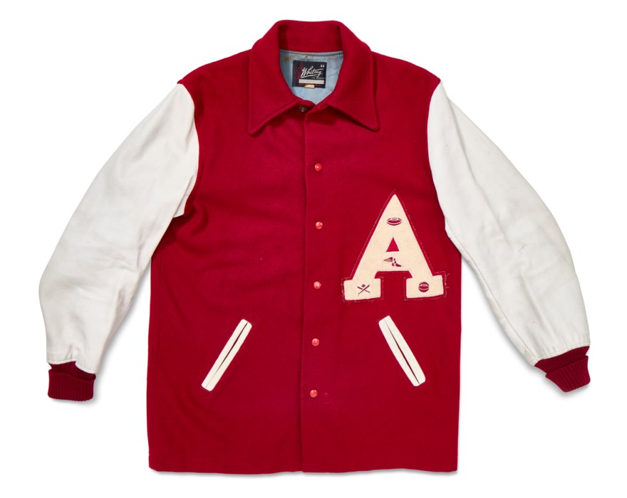 OZZIE NEWSOME UNIVERSITY OF ALABAMA LETTERMAN'S JACKET, 1974-1977 ...