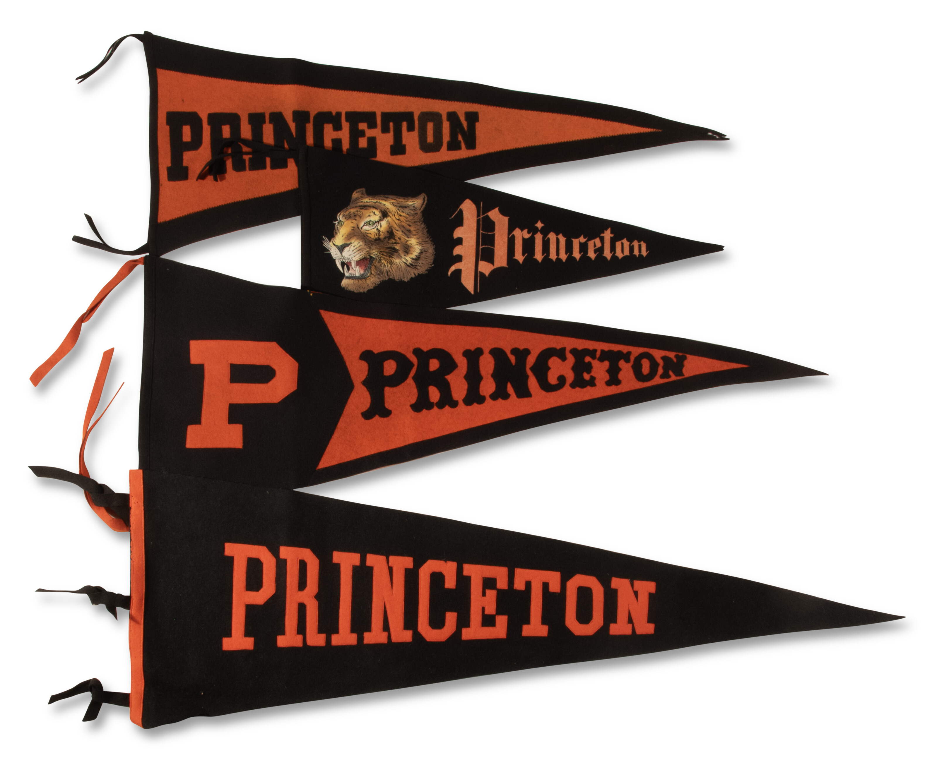 FOUR PRINCETON PENNANTS AND A LARGE BANNER, 1910-1940 | Christie’s