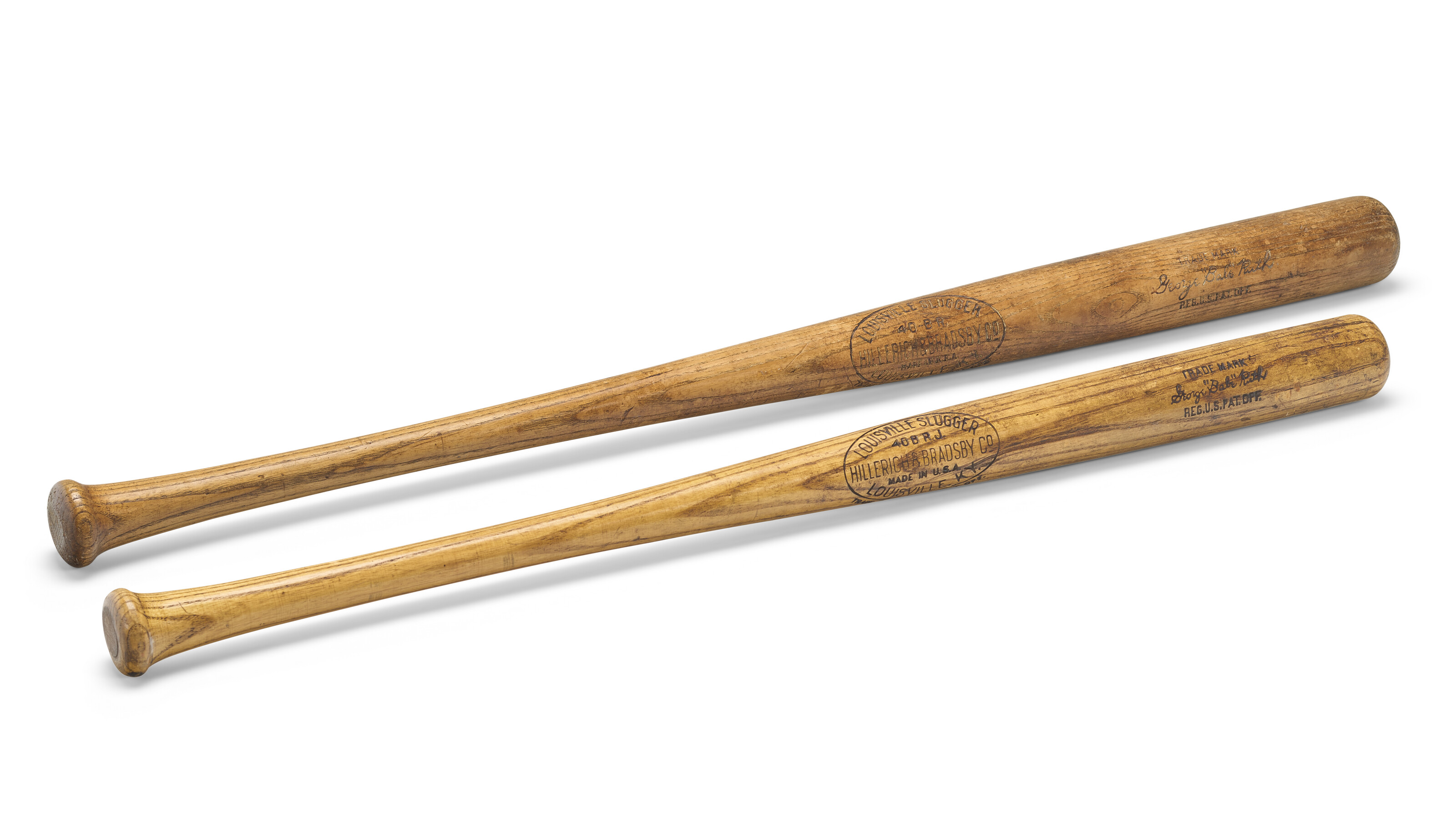 TWO BABE RUTH STORE MODEL BASEBALL BATS, CIRCA 1930 | Christie’s