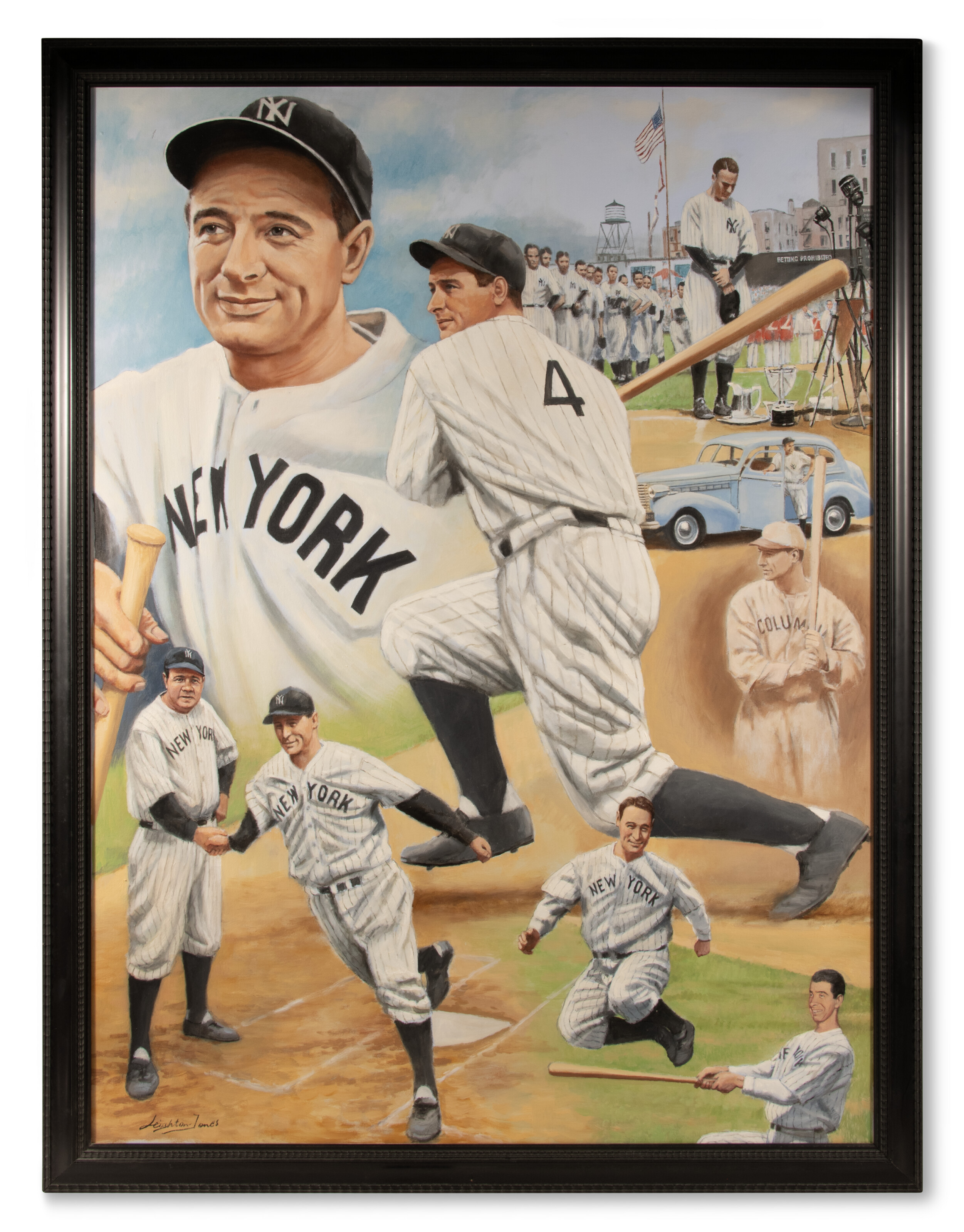 BARRY LEIGHTON-JONES (1932-2011), LOU GEHRIG | Christie’s