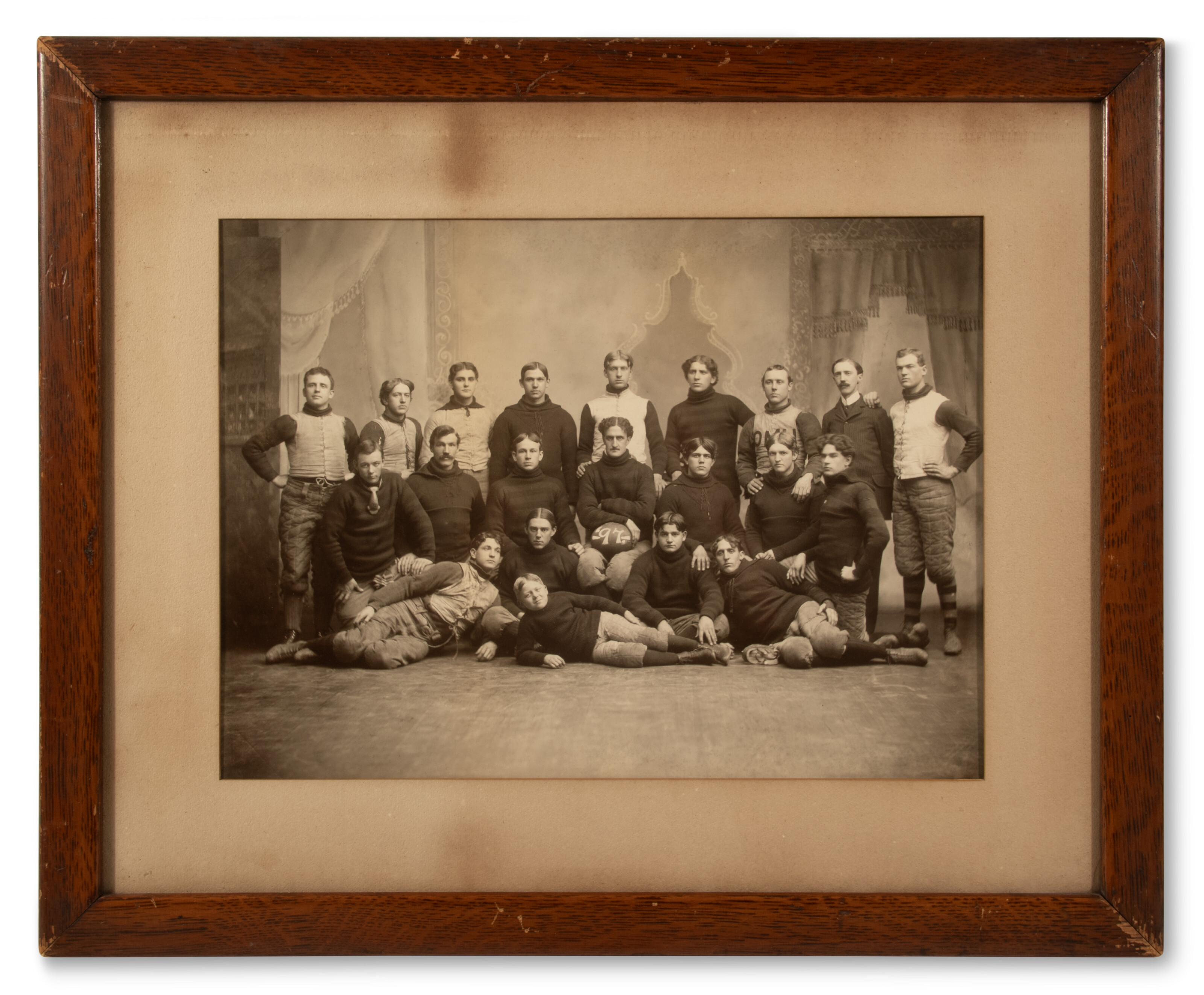 OVERSIZED FOOTBALL TEAM PHOTOGRAPH, 1897 | Christie’s