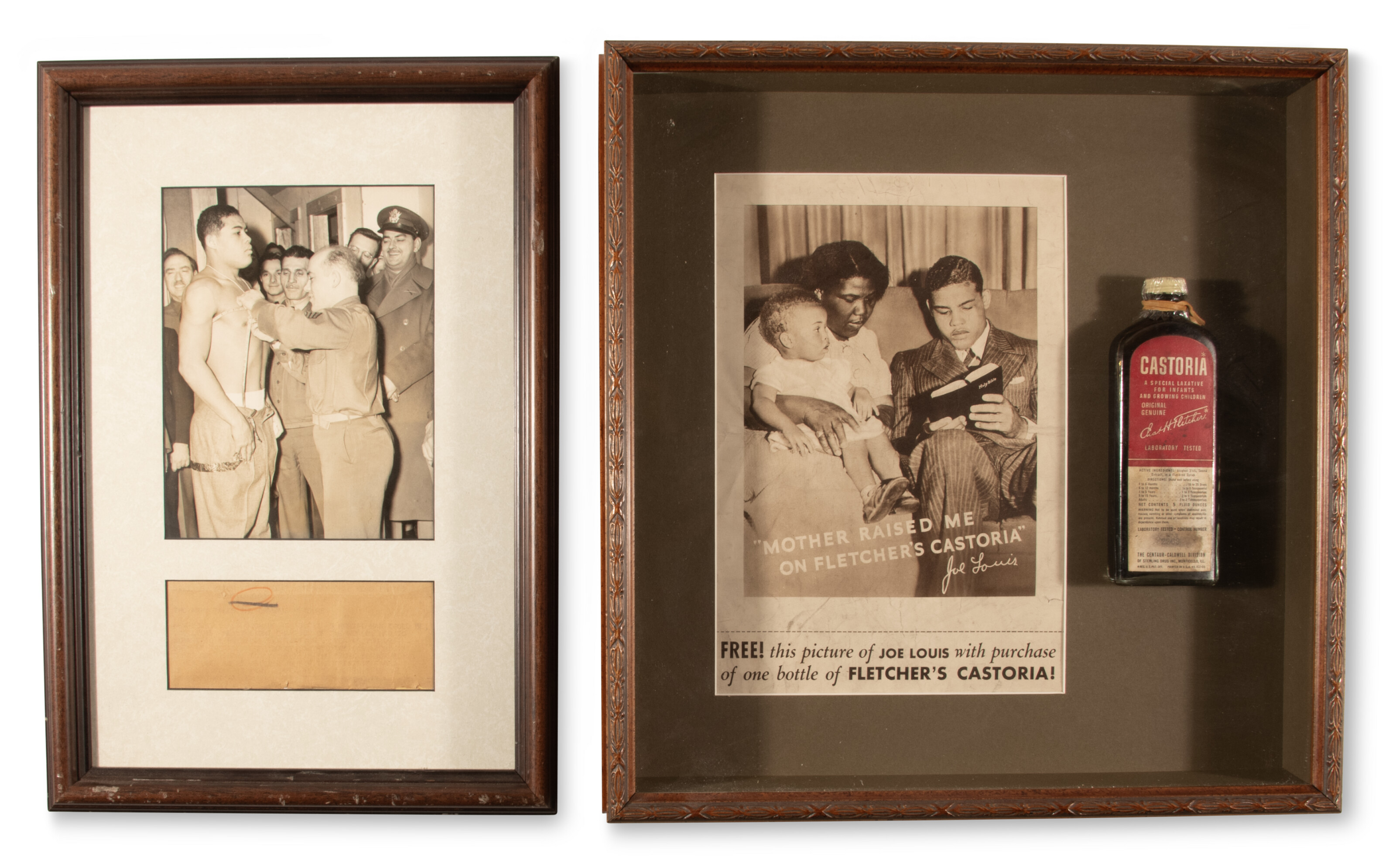 TWO VINTAGE JOE LOUIS DISPLAY PIECES, | Christie’s