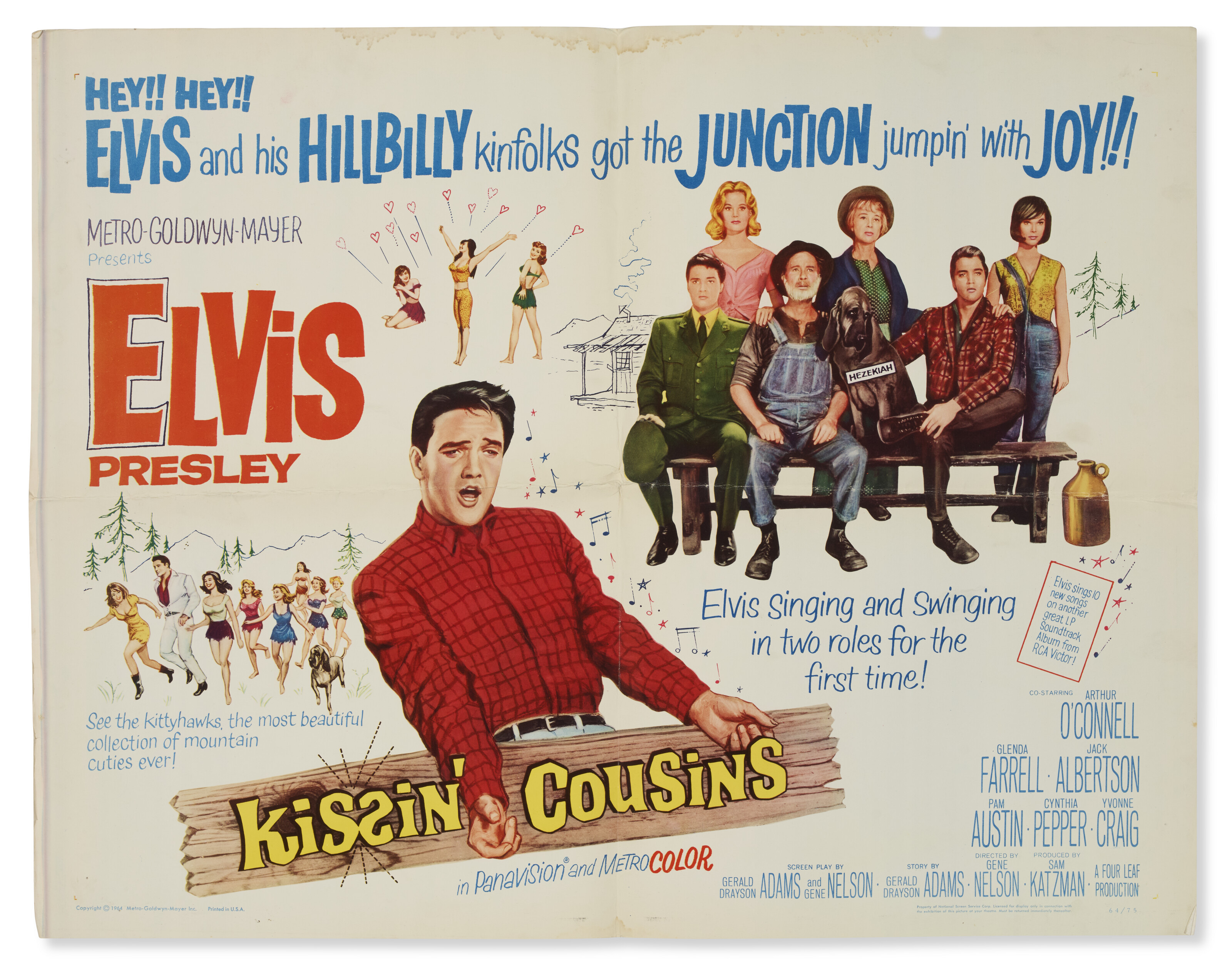 TWENTY ELVIS PRESLEY MOVIE POSTERS, VARIOUS, 1960-1968 | Christie’s