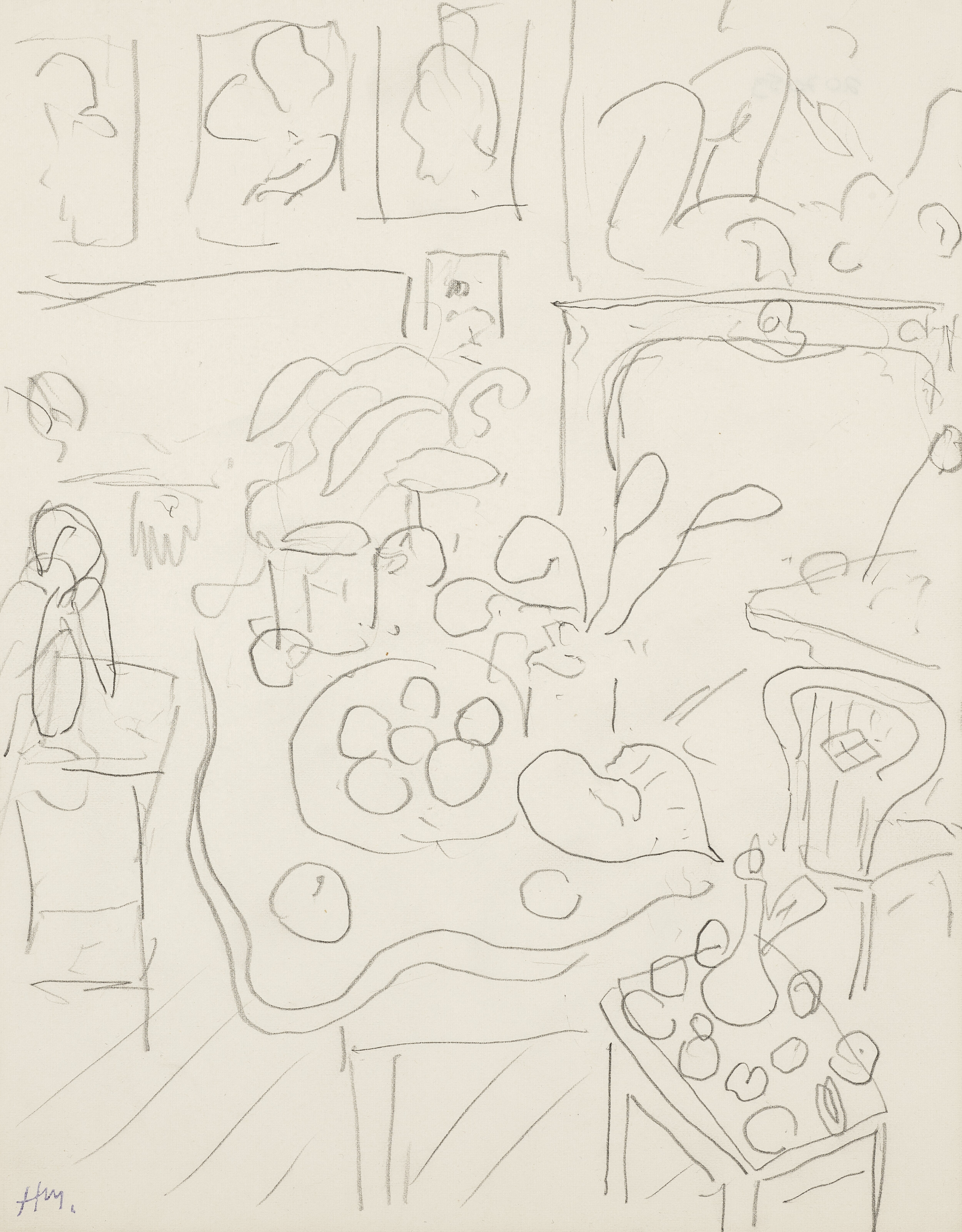 HENRI MATISSE (1869-1954), Etude d'intérieur | Christie’s
