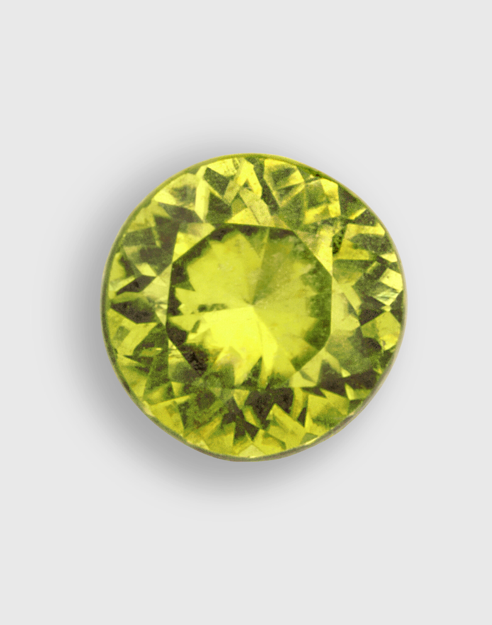 FACETED EXTRATERRESTRIAL PERIDOT FROM THE ADMIRE PALLASITE, Pallasite ...