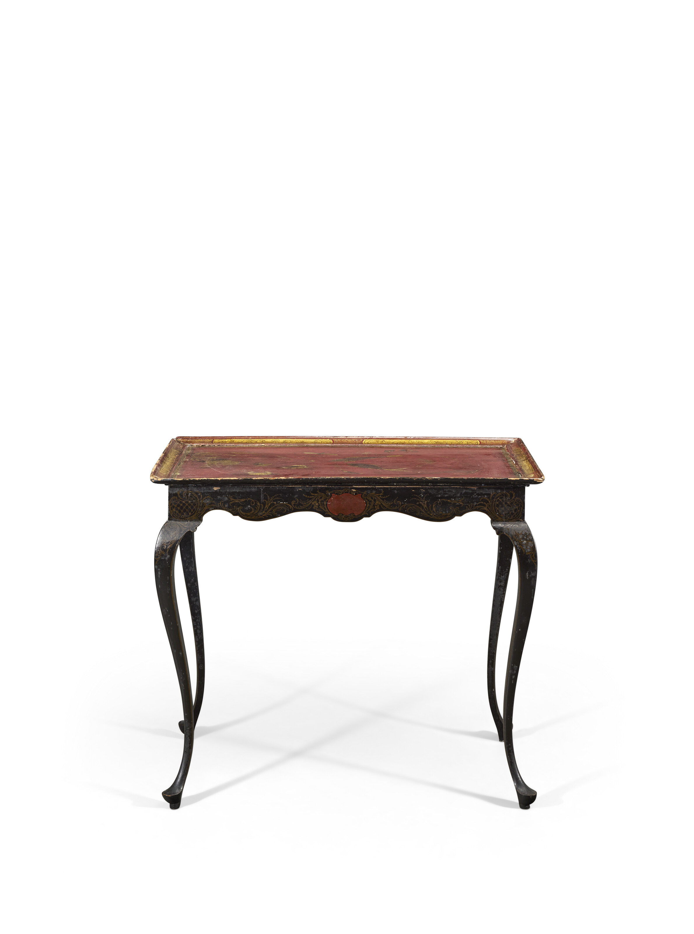 TABLE EN CABARET D'ÉPOQUE ROCOCO, ALLEMAGNE, MILIEU DU XVIIIE SIÈCLE ...