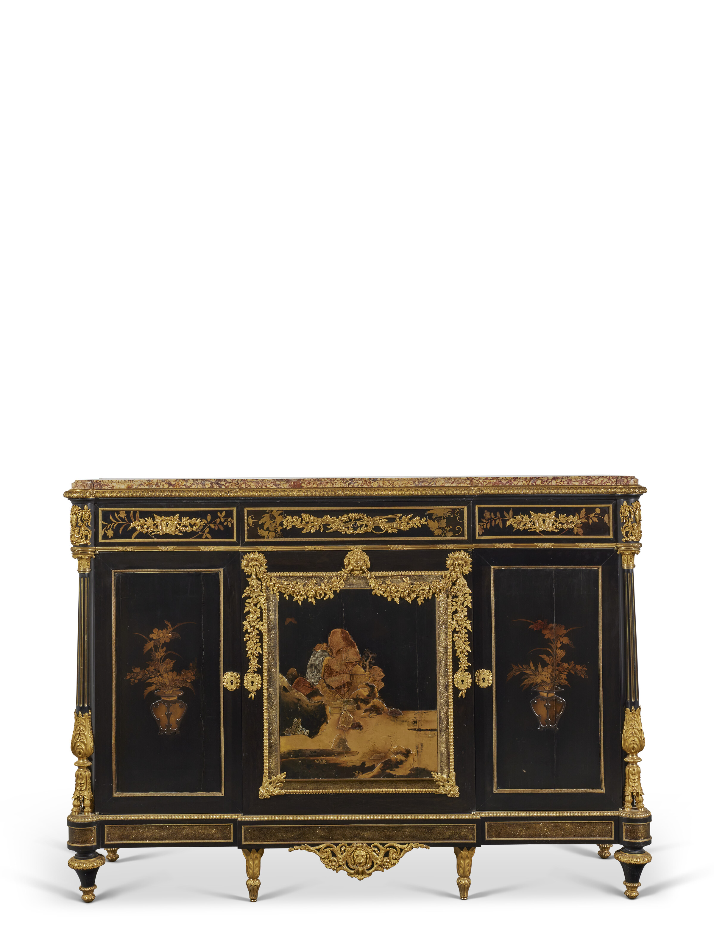 MEUBLE À HAUTEUR D'APPUI DE STYLE LOUIS XVI, ESTAMPILLE D'ALFRED ...