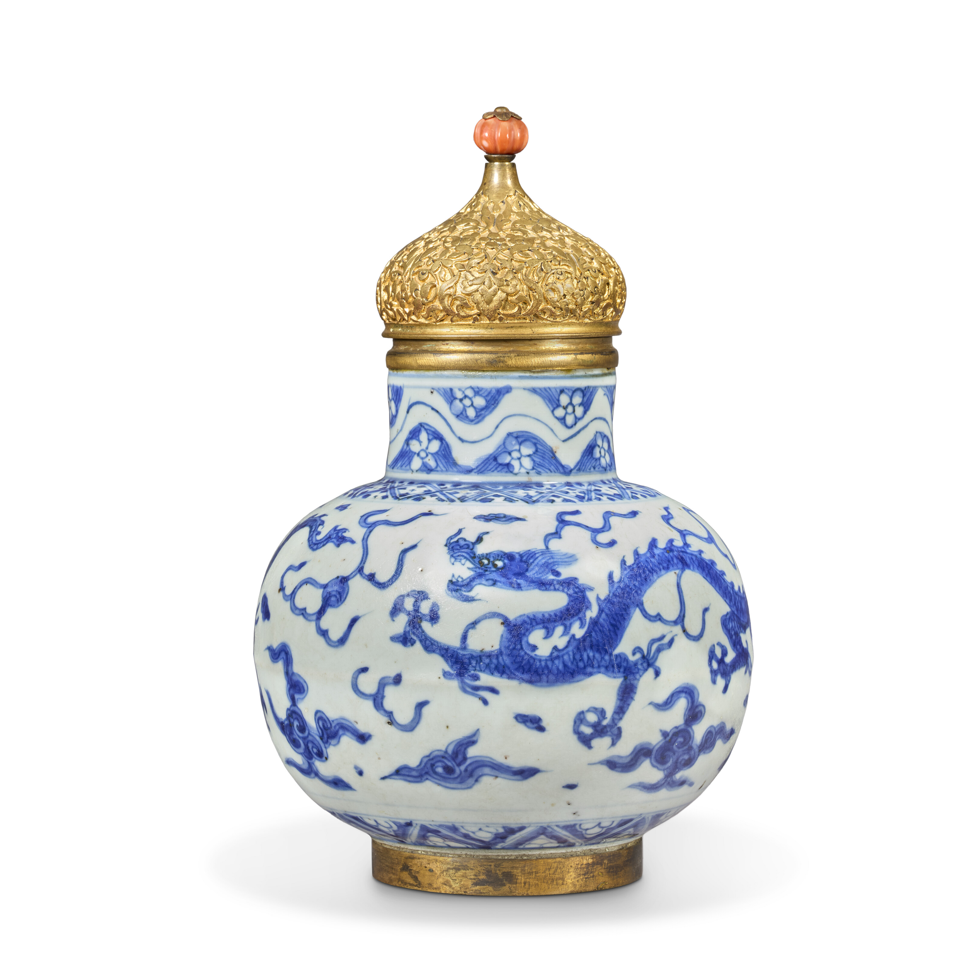 A BLUE AND WHITE 'DRAGON' JAR FOR THE ISLAMIC MARKET, THE PORCELAIN ...