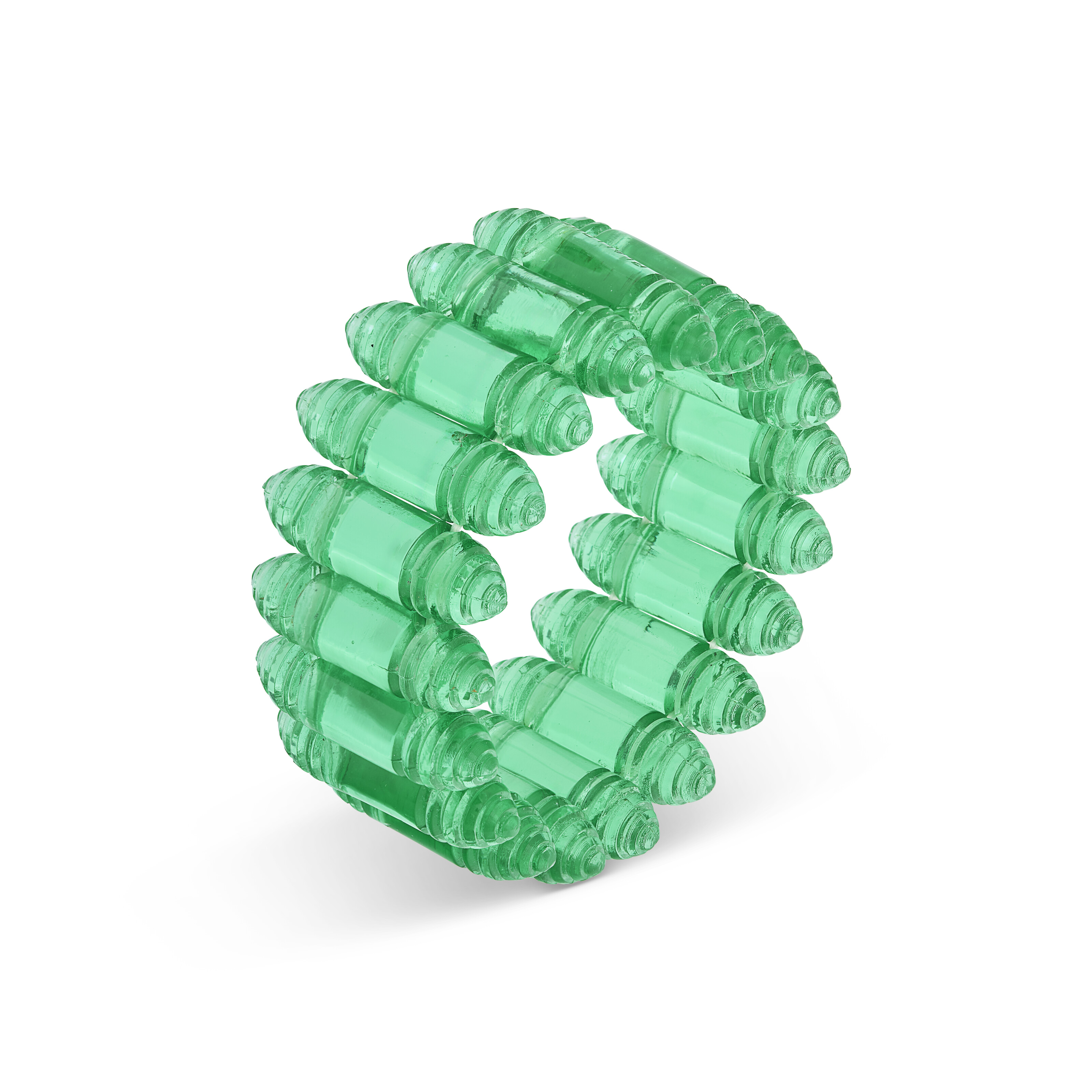 LALIQUE BRACELET VERRE MOULÉ 'RENAISSANCE', | Christie’s