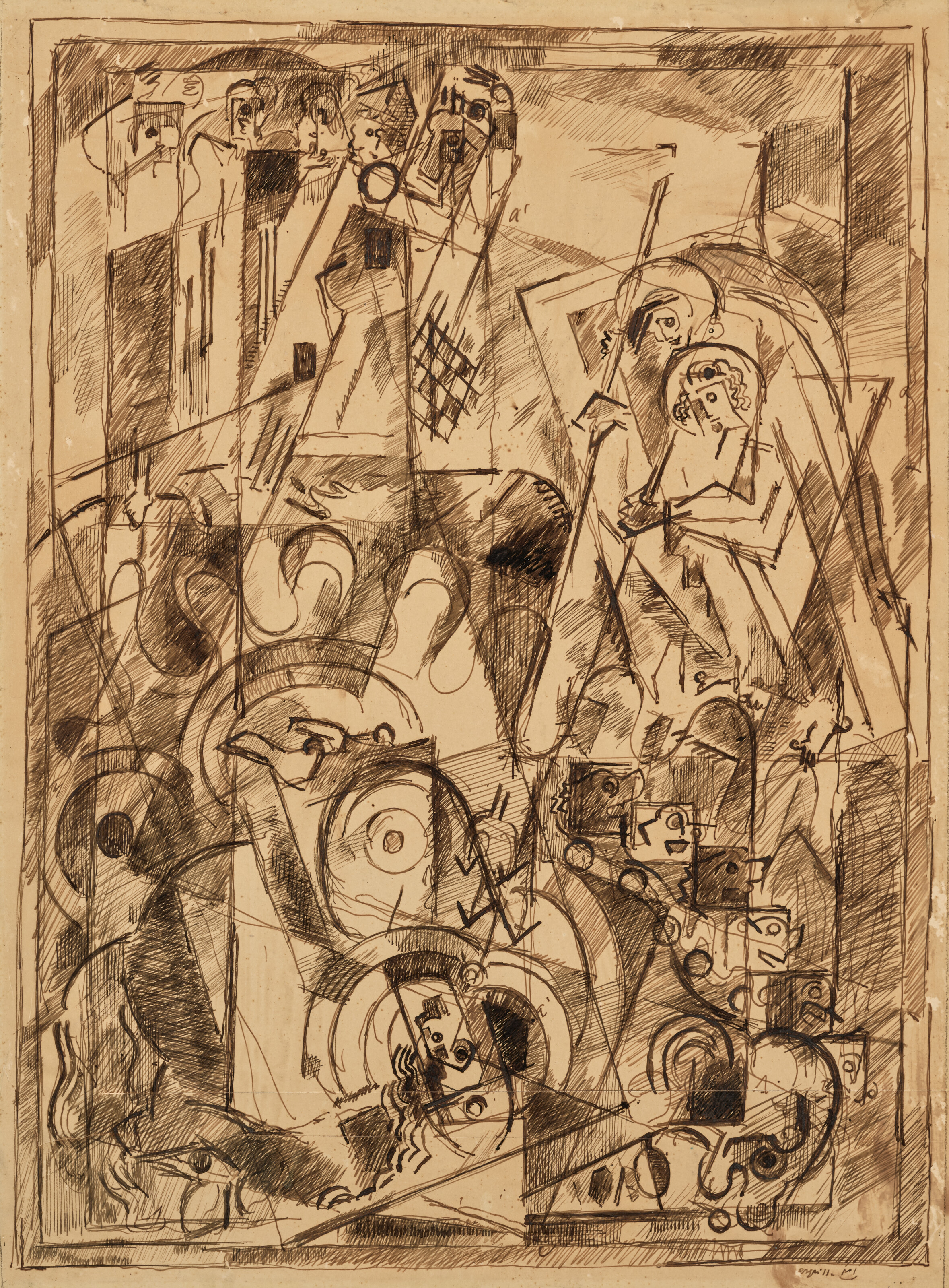 Albert Gleizes (1881-1953), Chute de Babylone | Christie’s