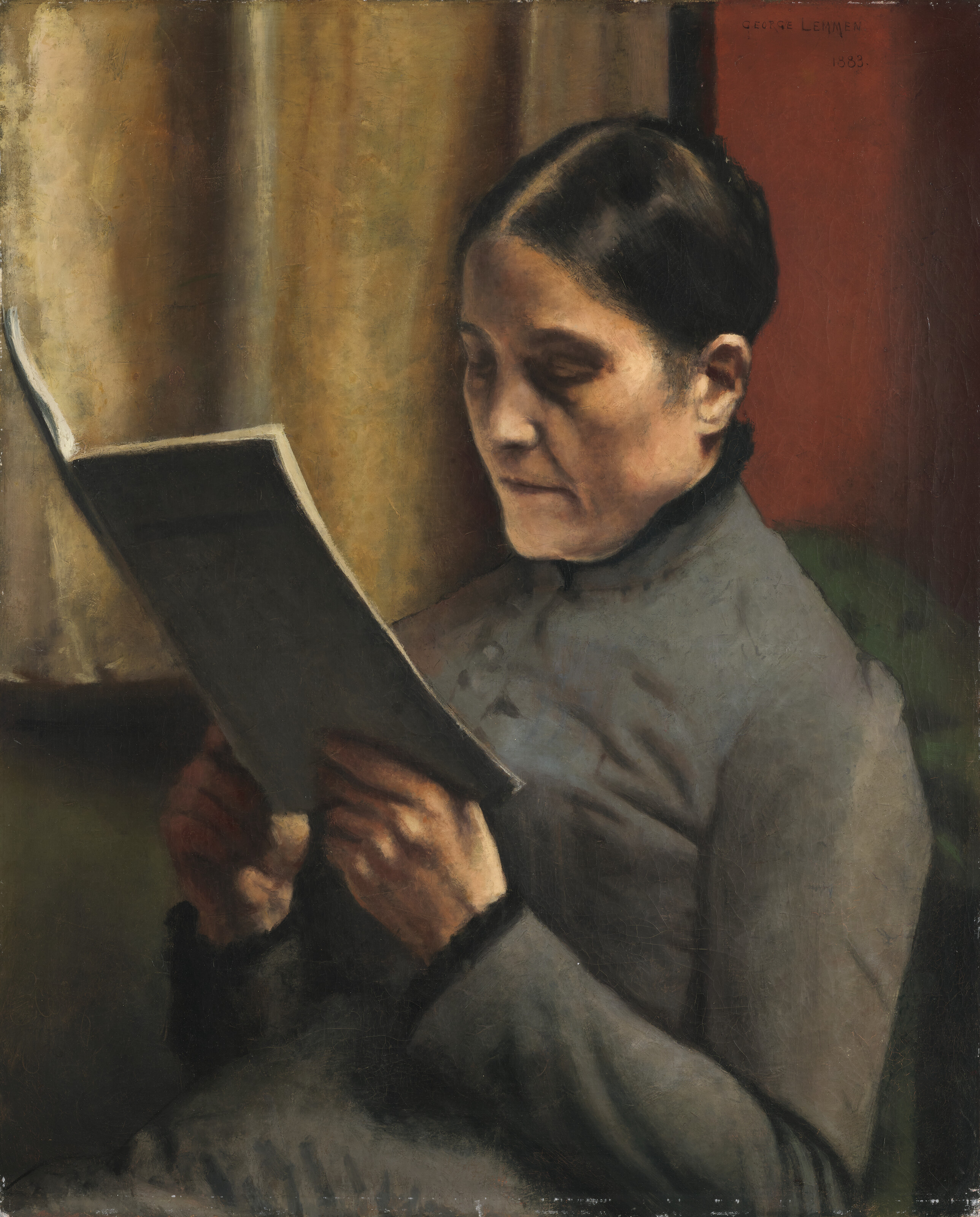 Georges Lemmen (1865-1916), La Mère de l'artiste | Christie’s