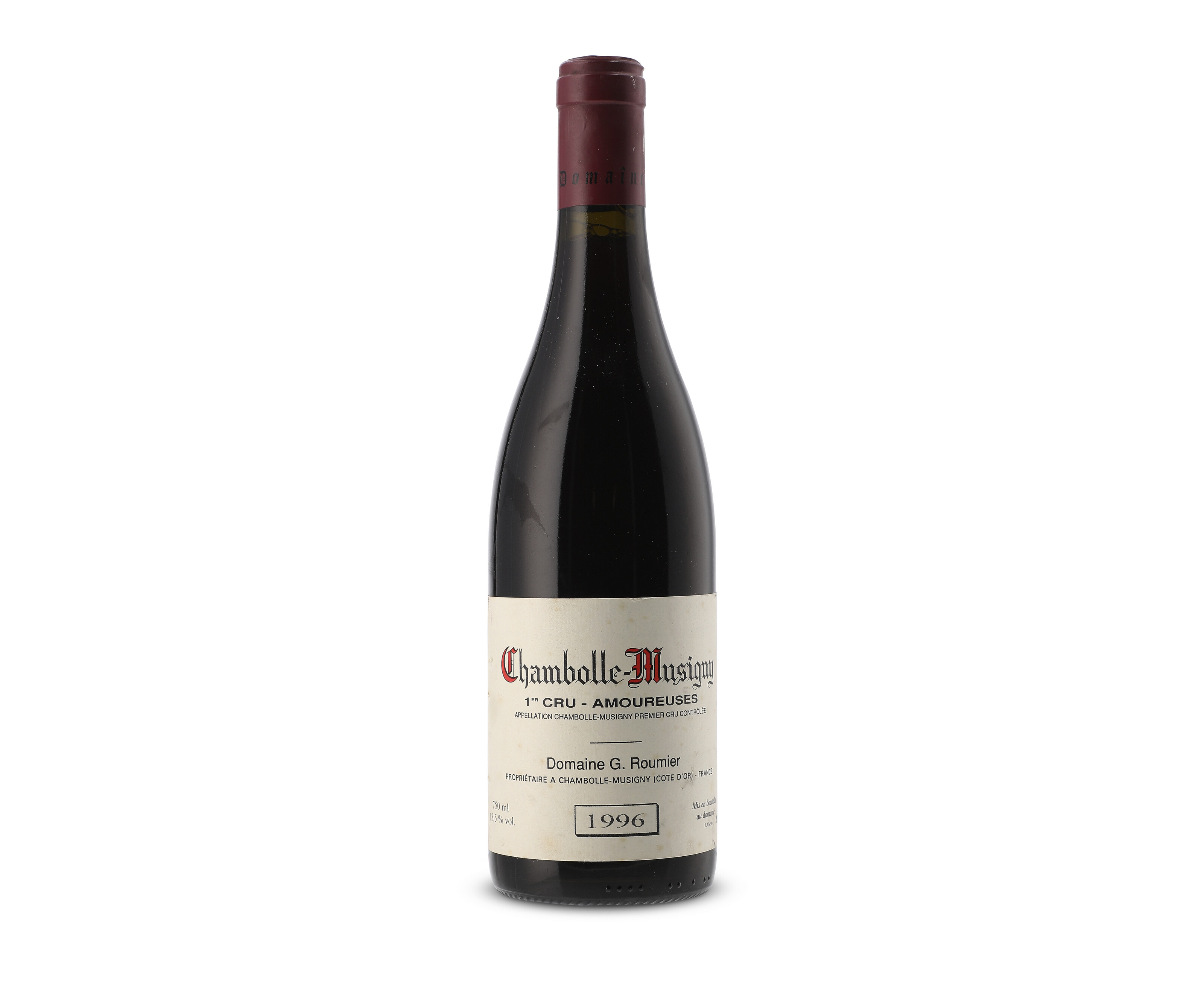 Domaine Georges Roumier, Chambolle-Musigny, Amoureuses 1996, Côte de ...