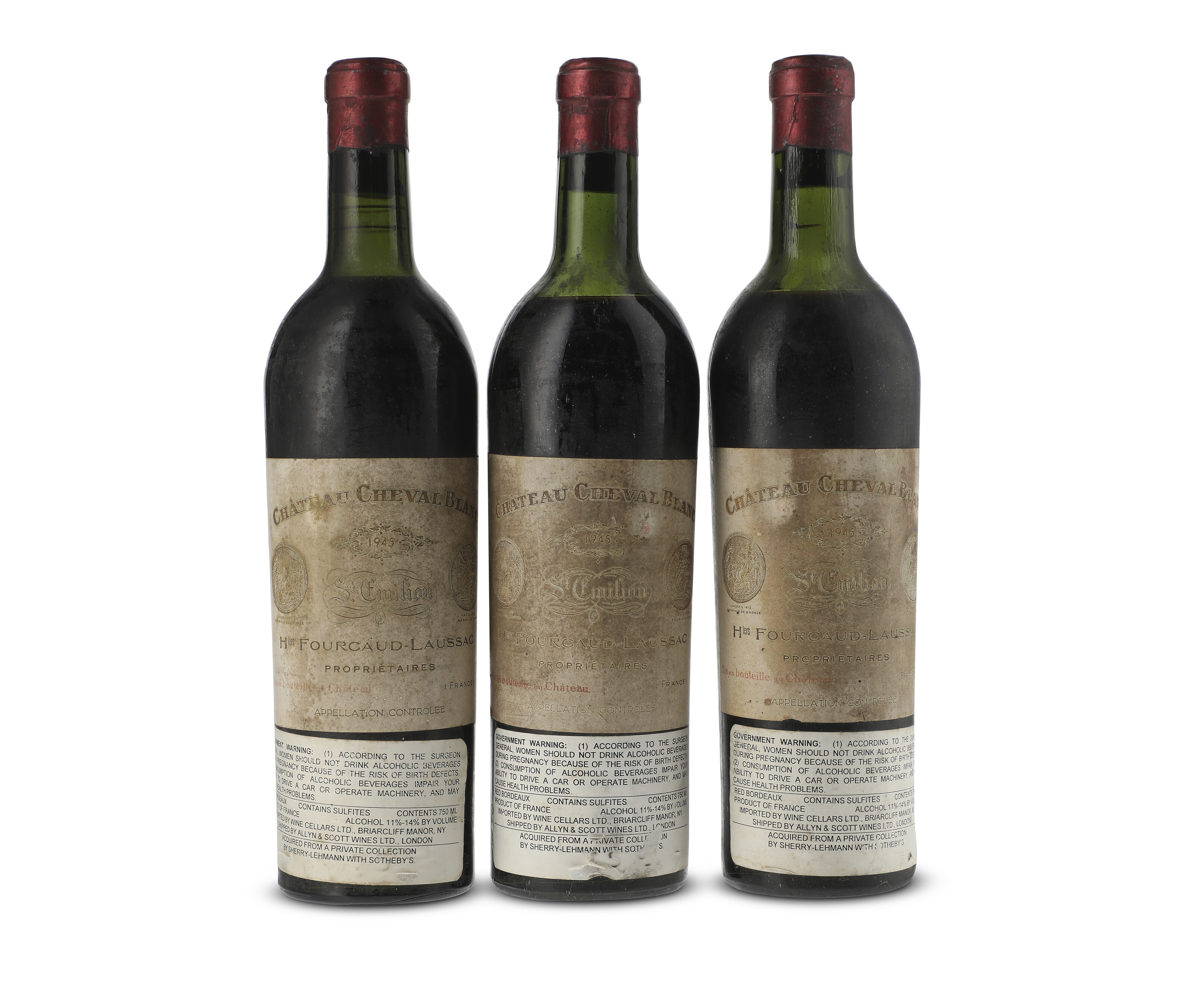 Château Cheval Blanc 1945, Saint-Émilion, 1er Grand Cru Classé A U. 1x ...