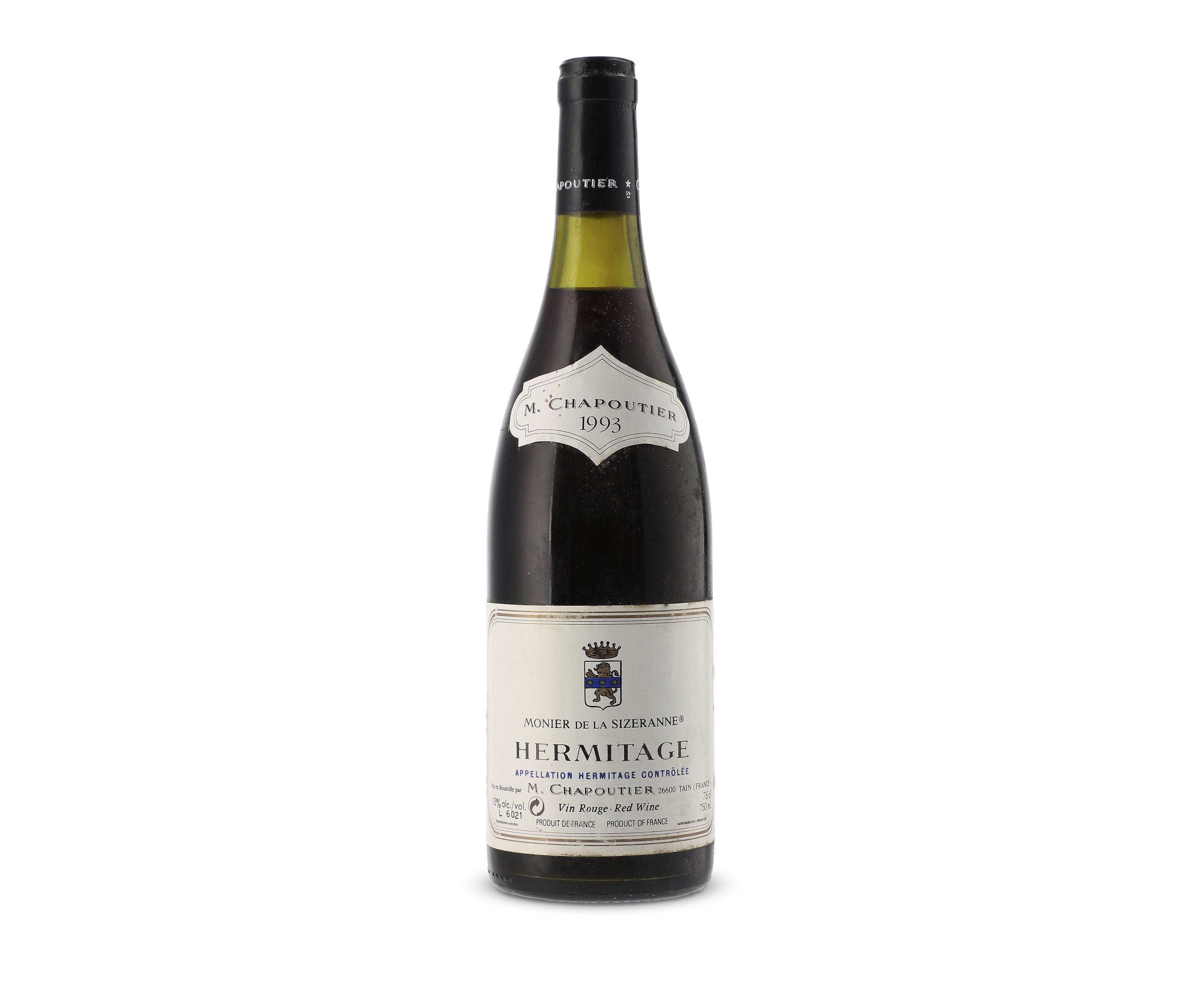 M. Chapoutier, Hermitage, Monier de la Sizeranne 1993, Northern RhôneU ...
