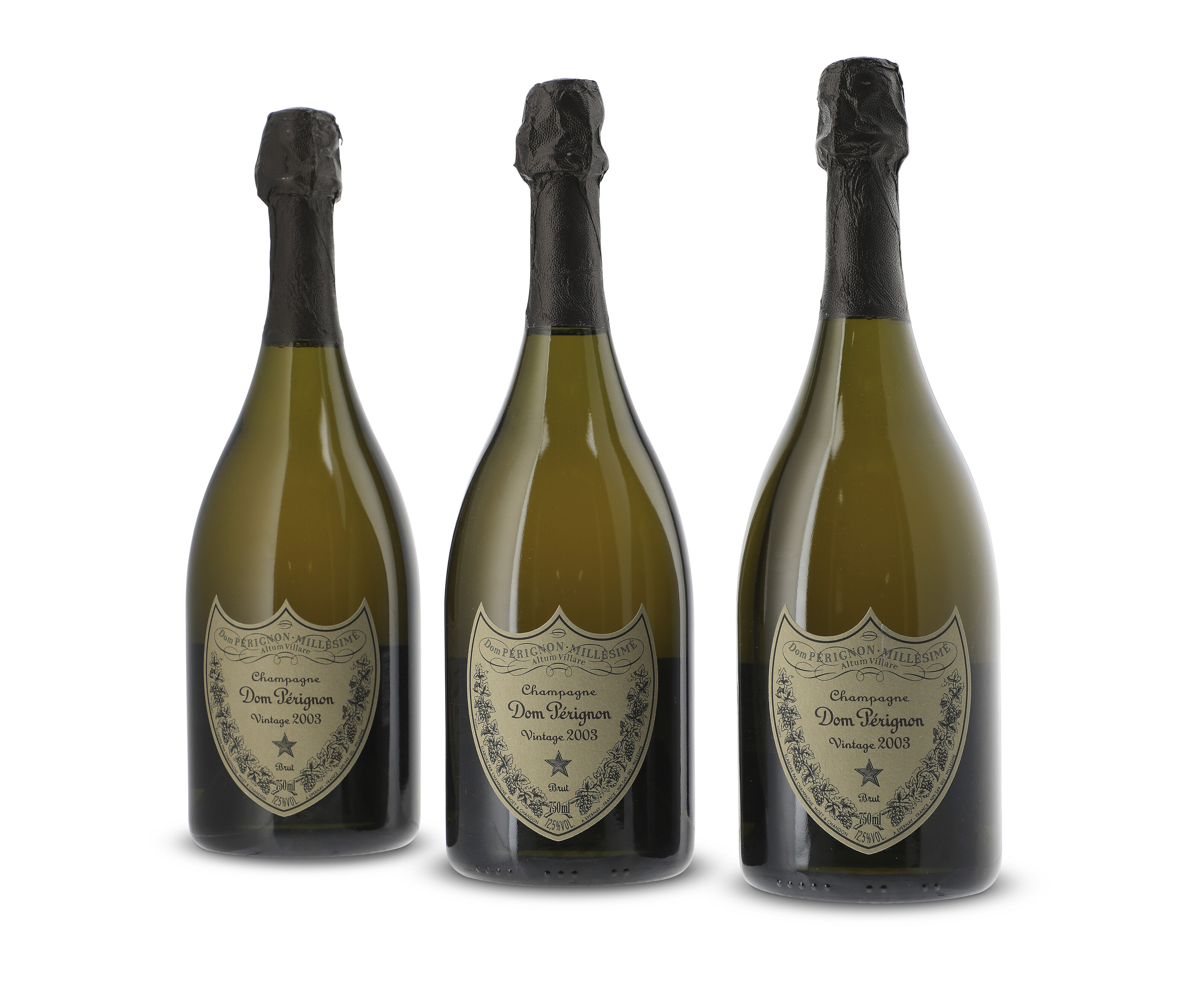Dom Pérignon 2003, Champagne Excellent appearance, in six-bottle OCs ...