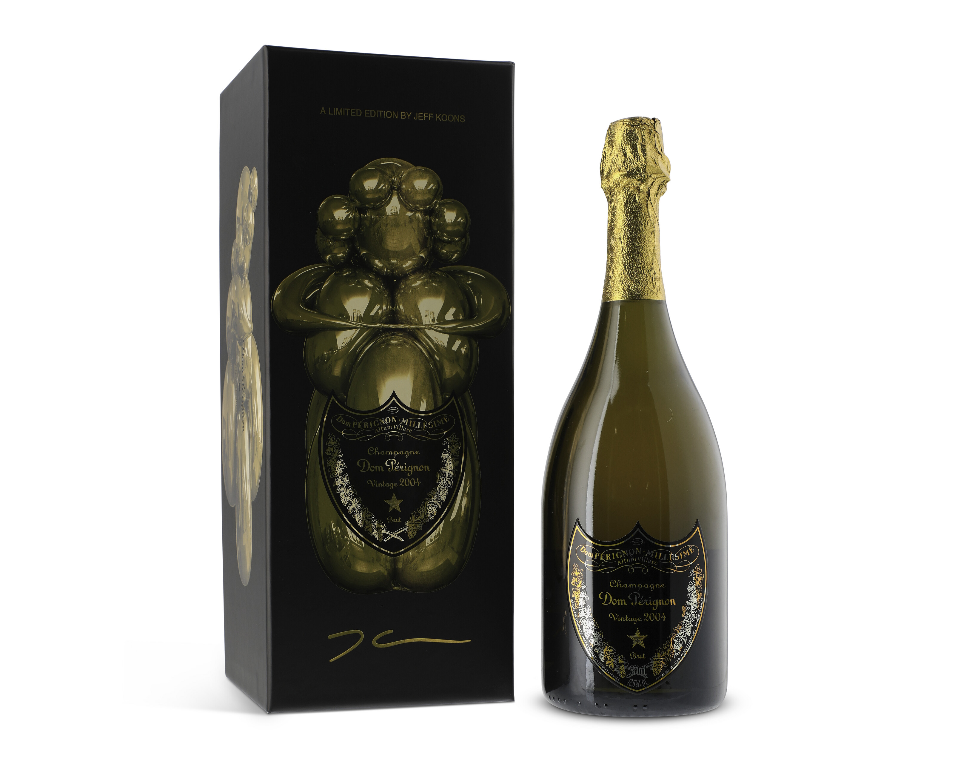 Dom Pérignon, Jeff Koons 2004, Champagne Excellent appearance, in six ...