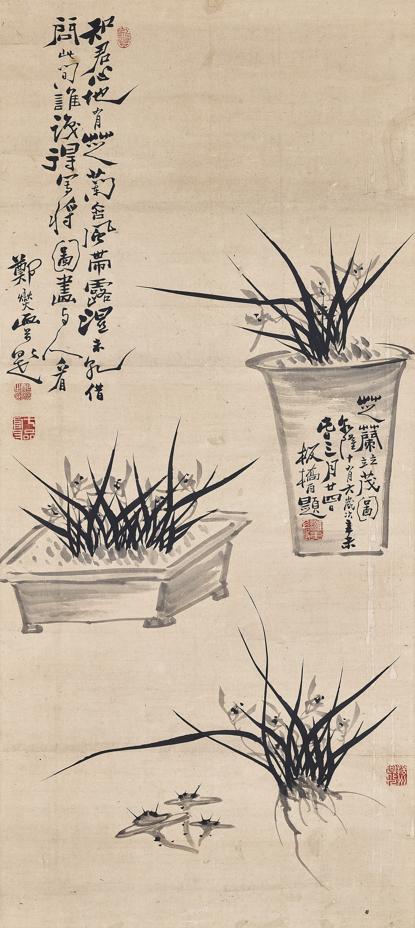 WITH SIGNATURE OF ZHENG XIE (19TH CENTURY), Orchids | Christie’s