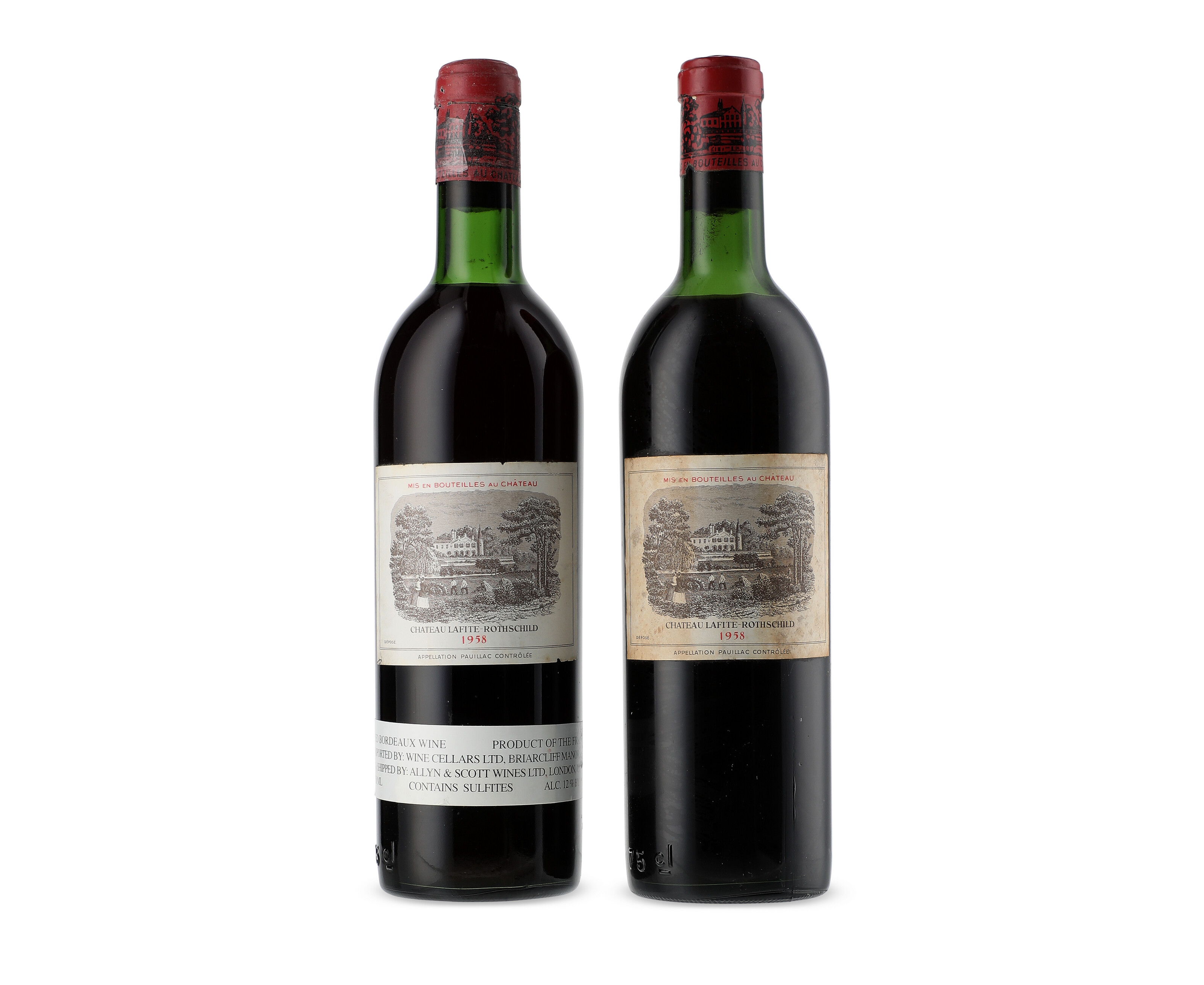 Château Lafite Rothschild 1958, Pauillac, 1er Cru ClasséFrom 2 sources ...