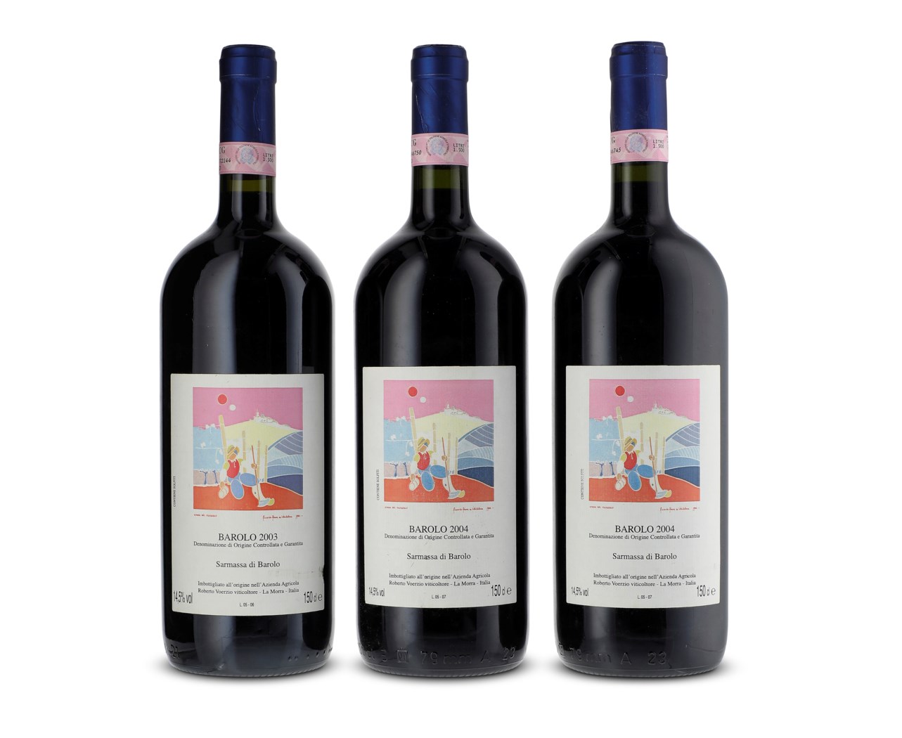 Mixed 2003 & 2004 Roberto Voerzio, Barolo Sarmassa | Christie's