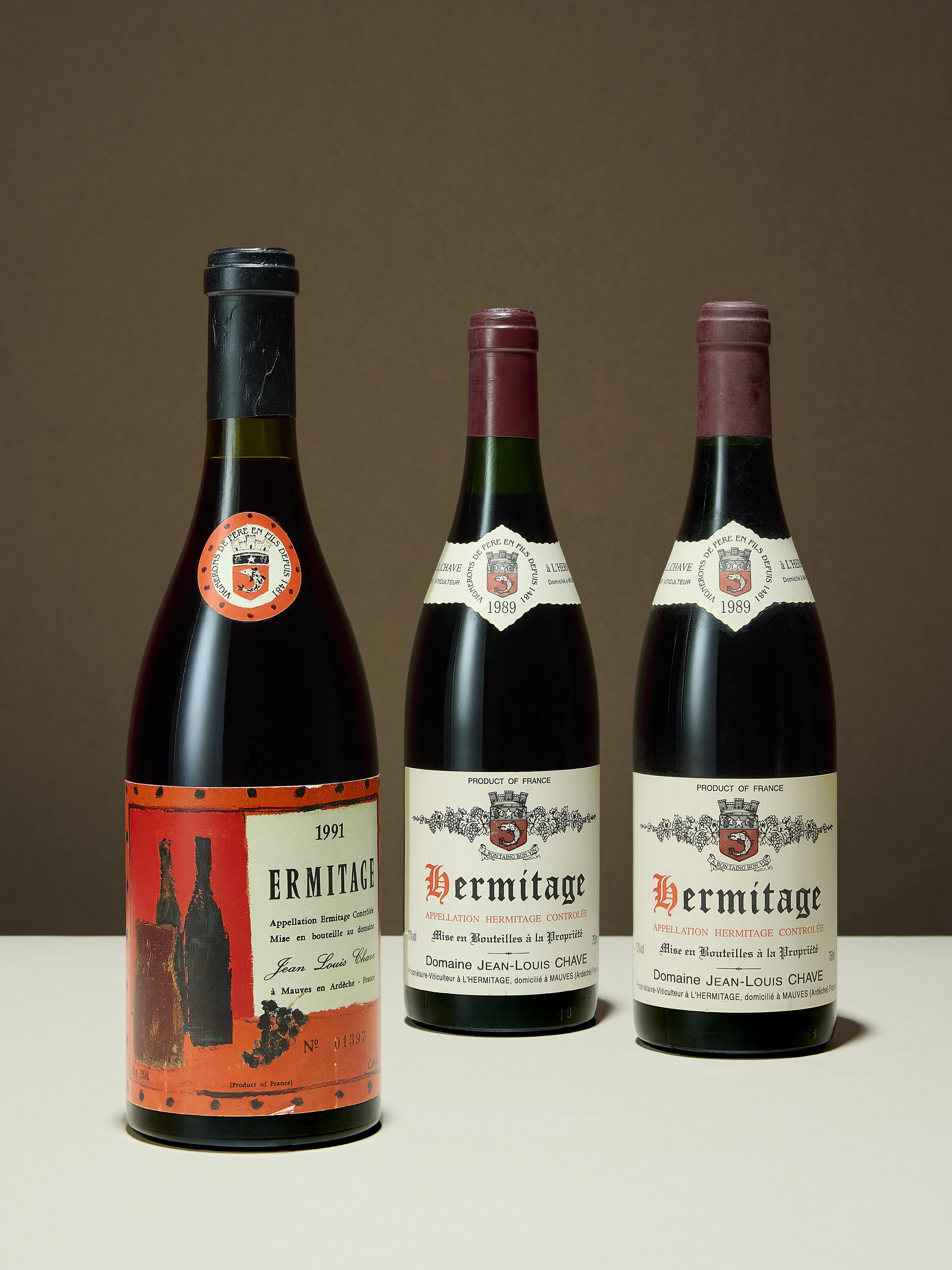 Domaine Jean-Louis Chave, Ermitage Cuvée Cathelin 1991, Slightly ...