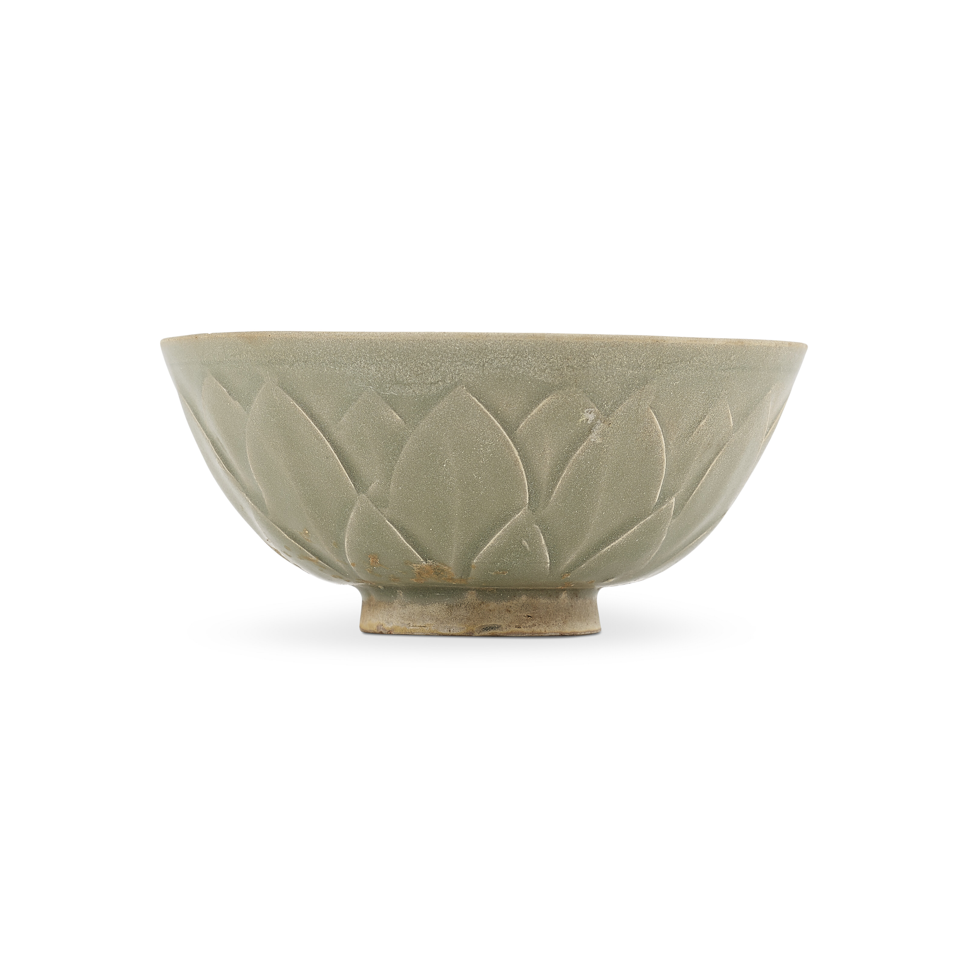A CARVED YAOZHOU CELADON ‘LOTUS PETAL’ BOWL, NORTHERN SONG DYNASTY (960 ...