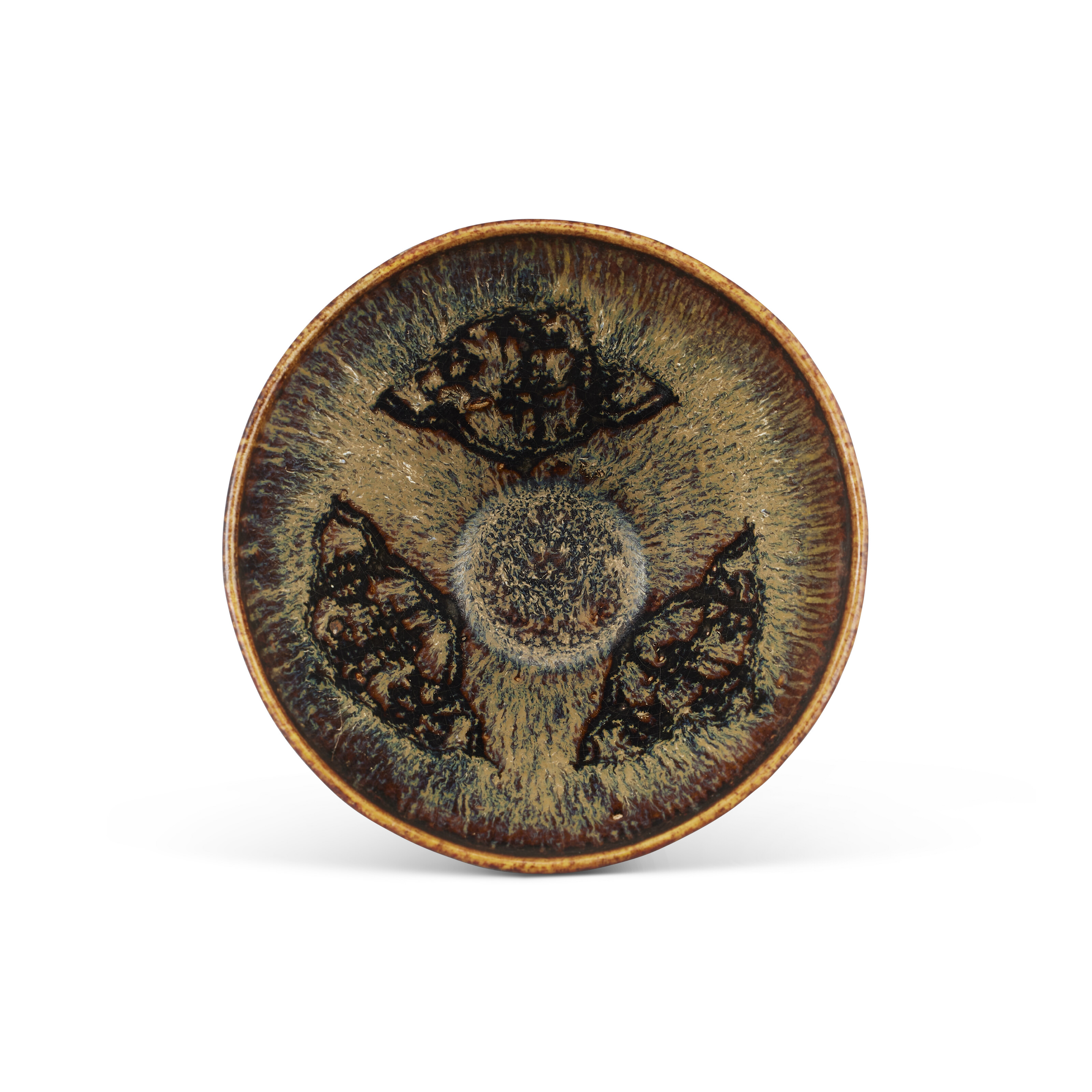 A JIZHOU PAPER-CUT RESIST-DECORATED BOWL, SOUTHERN SONG DYNASTY (1127 ...