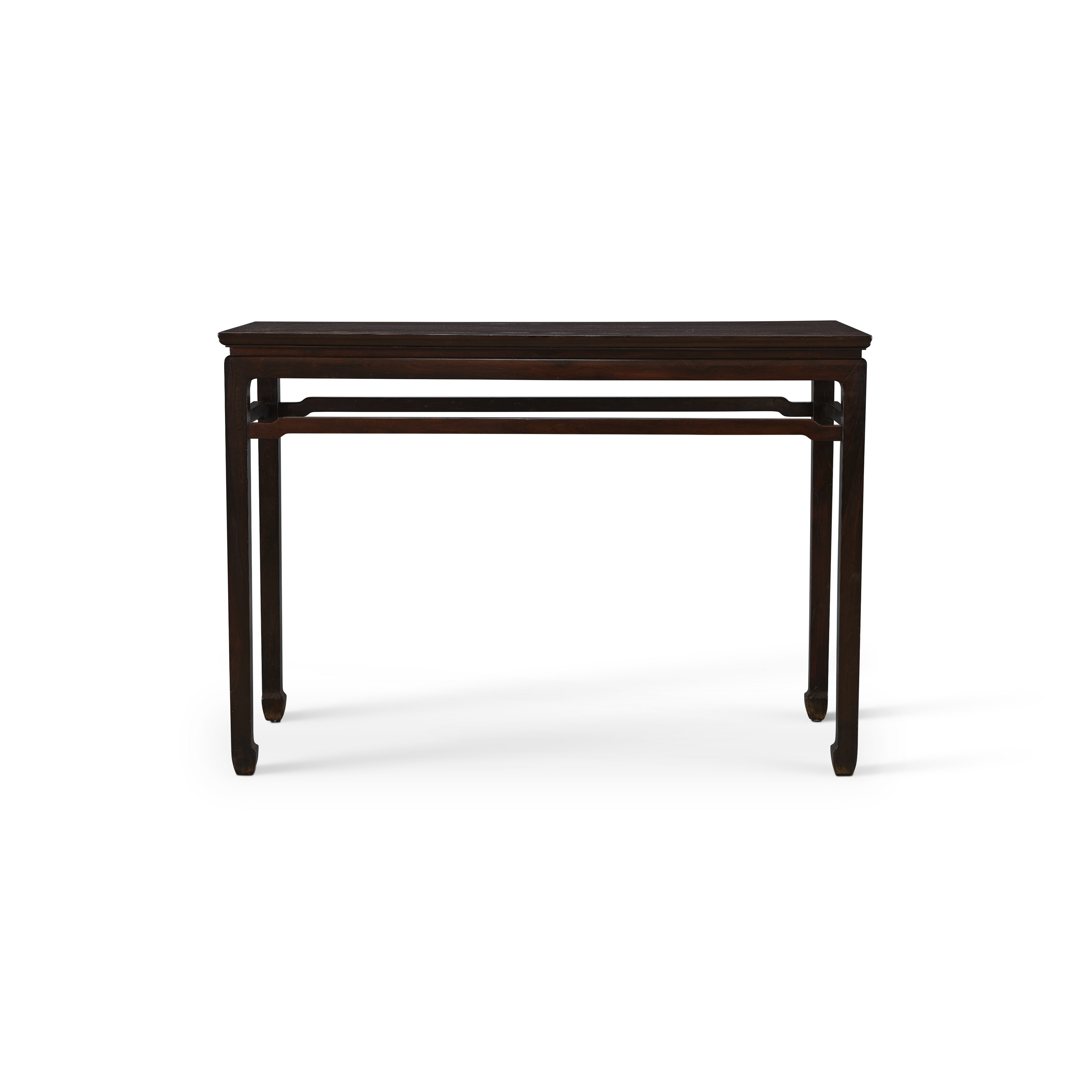 A ZITAN WAISTED CORNER-LEG SIDE TABLE, TIAOZHUO, 17TH-18TH CENTURY ...