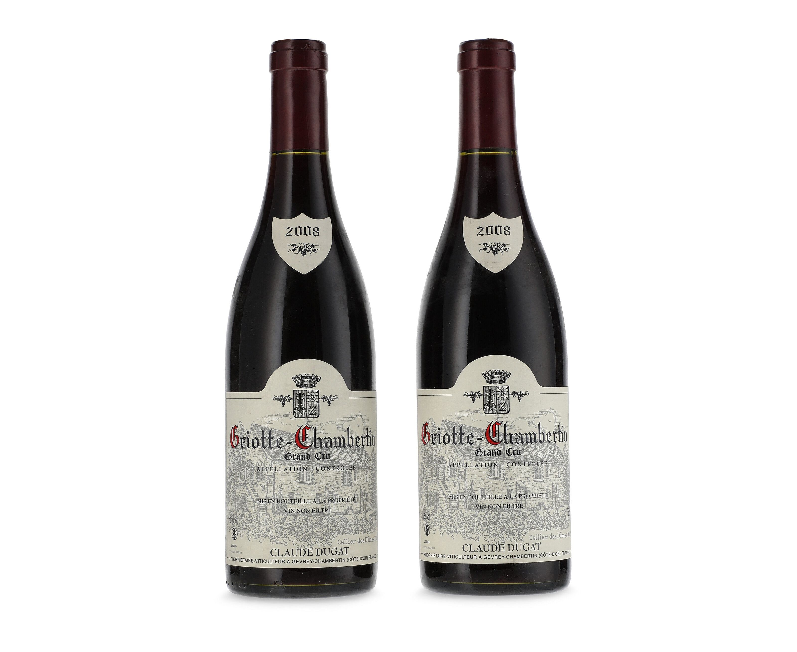 Claude Dugat, Griotte-Chambertin 2008, Côte de Nuits, Grand CruVery ...