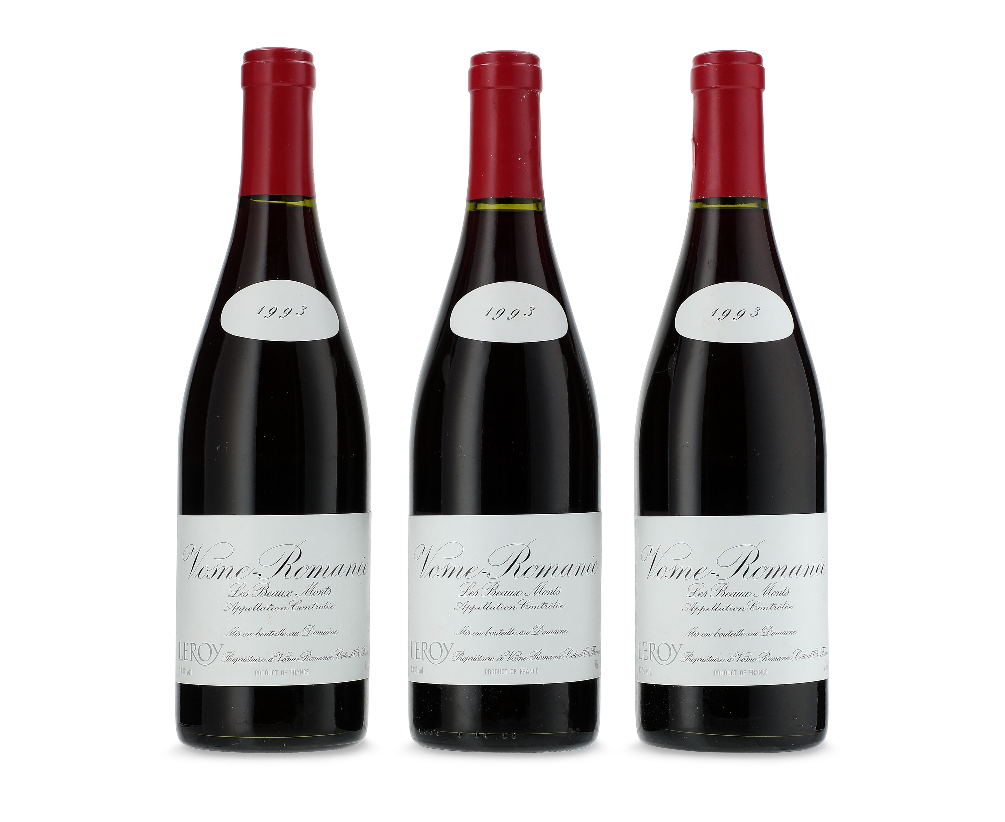 Domaine Leroy, Vosne-Romanée Les Beaux Monts 1993, Côte de Nuits ...