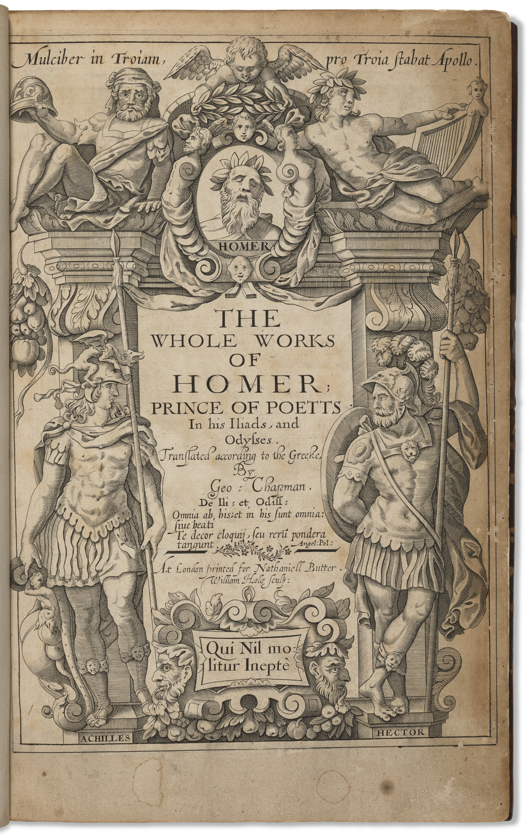 The Whole Works of Homer, Homer; George Chapman, [c.1616] | Christie’s