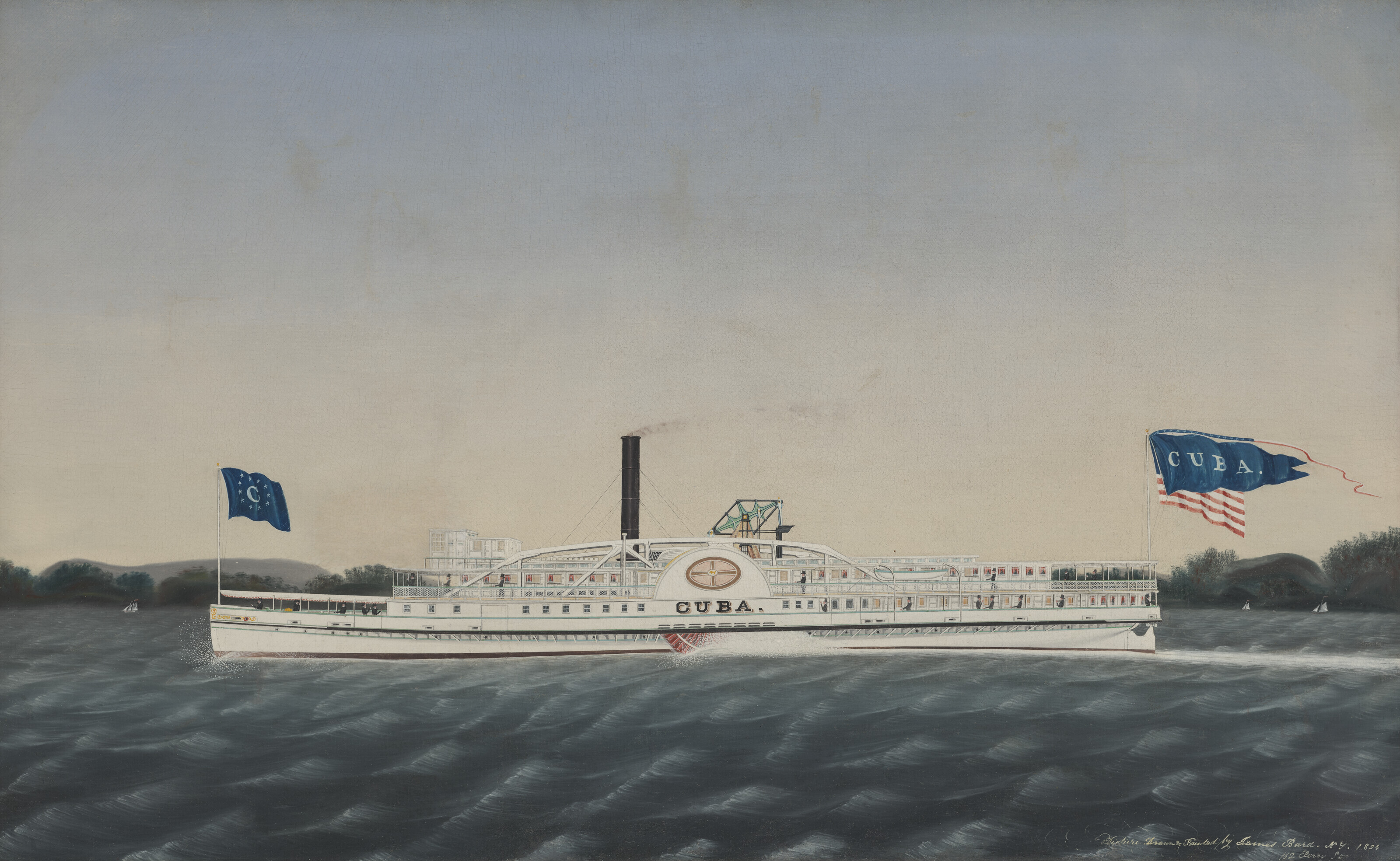 JAMES BARD (1815-1897), Steamship Cuba | Christie’s