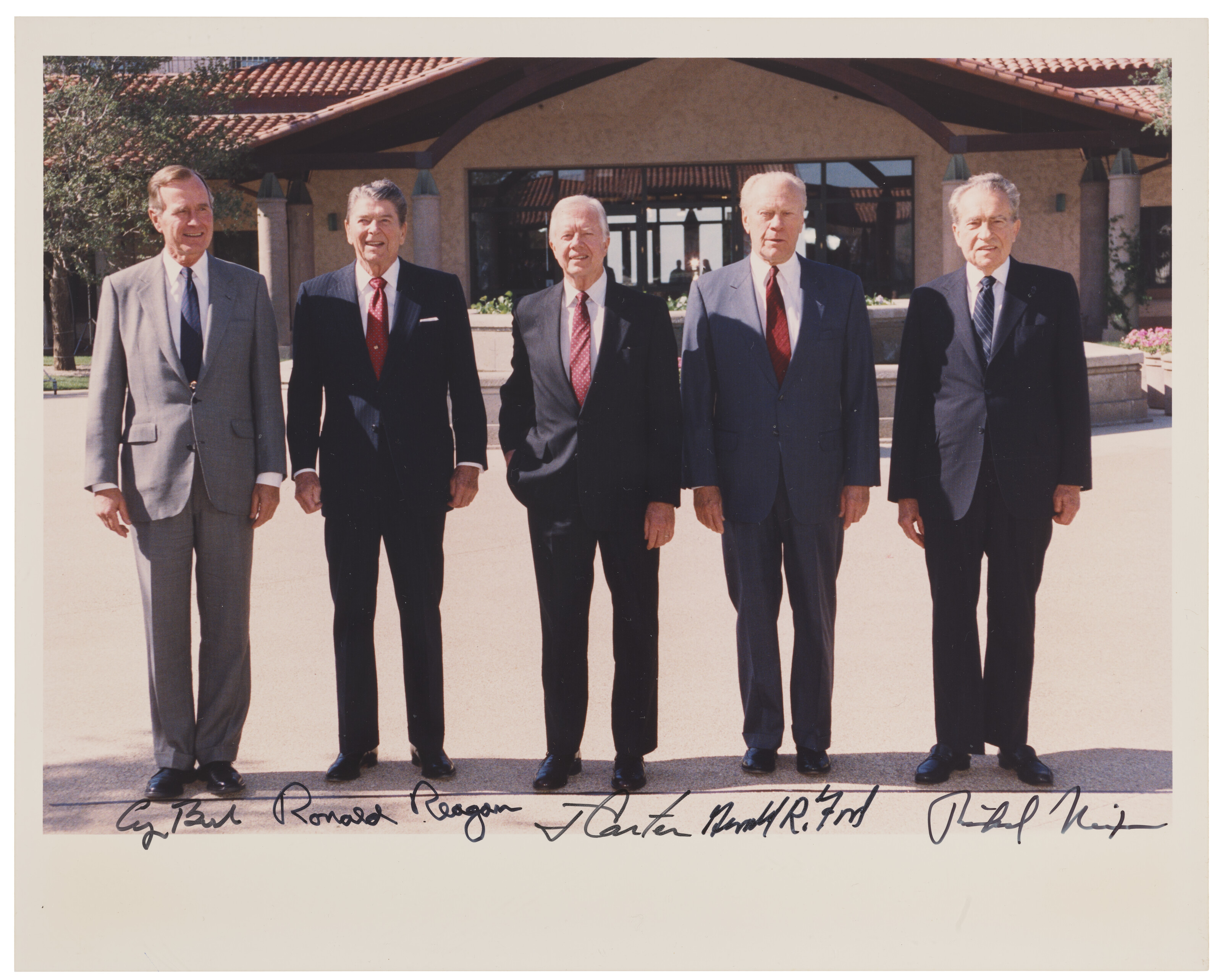 JAMES E. CARTER (1924-2025), RICHARD M. NIXON (1913-1994), GERALD FORD ...
