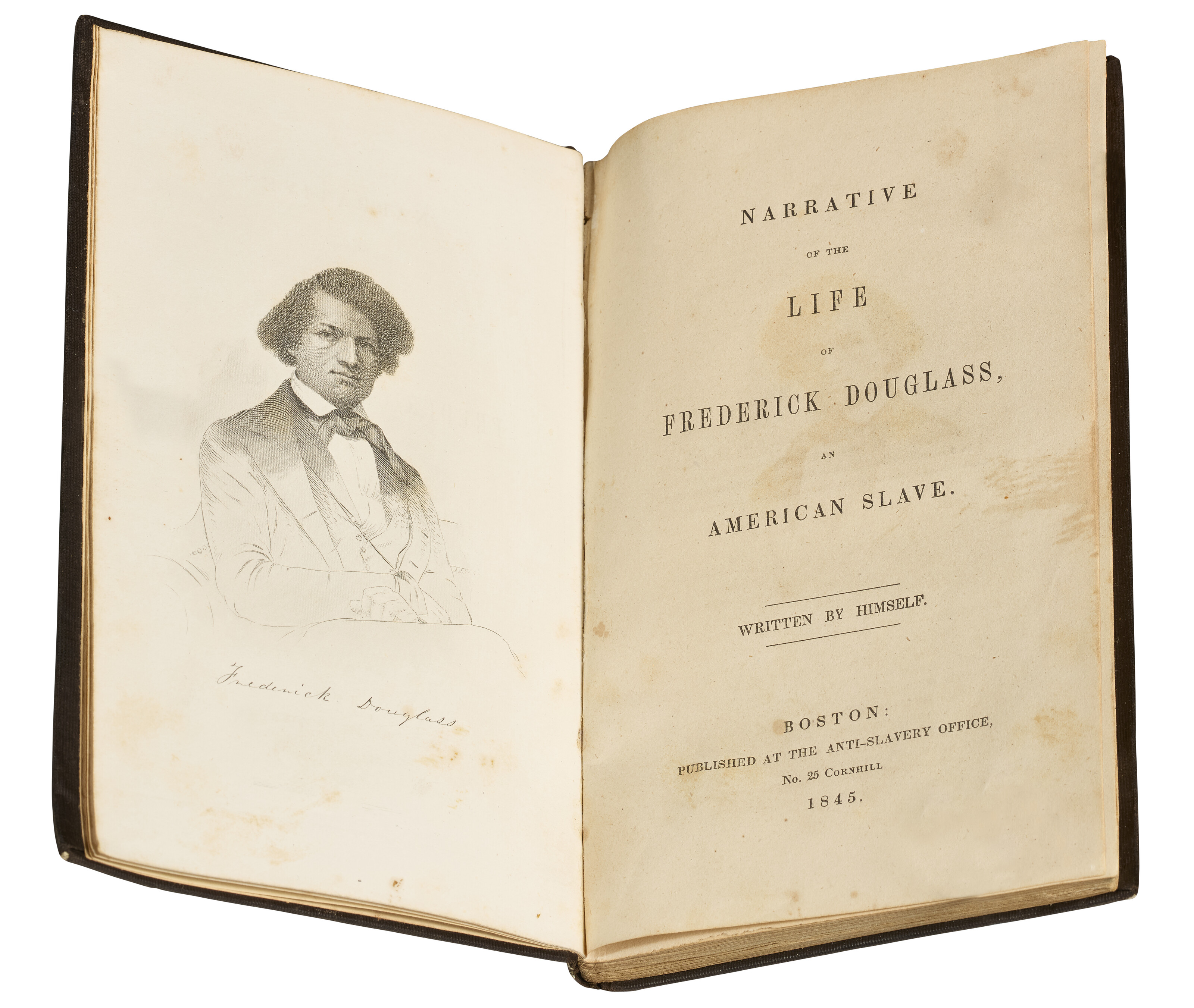 FREDERICK DOUGLASS (1818-1895), Narrative of the Life of Frederick ...