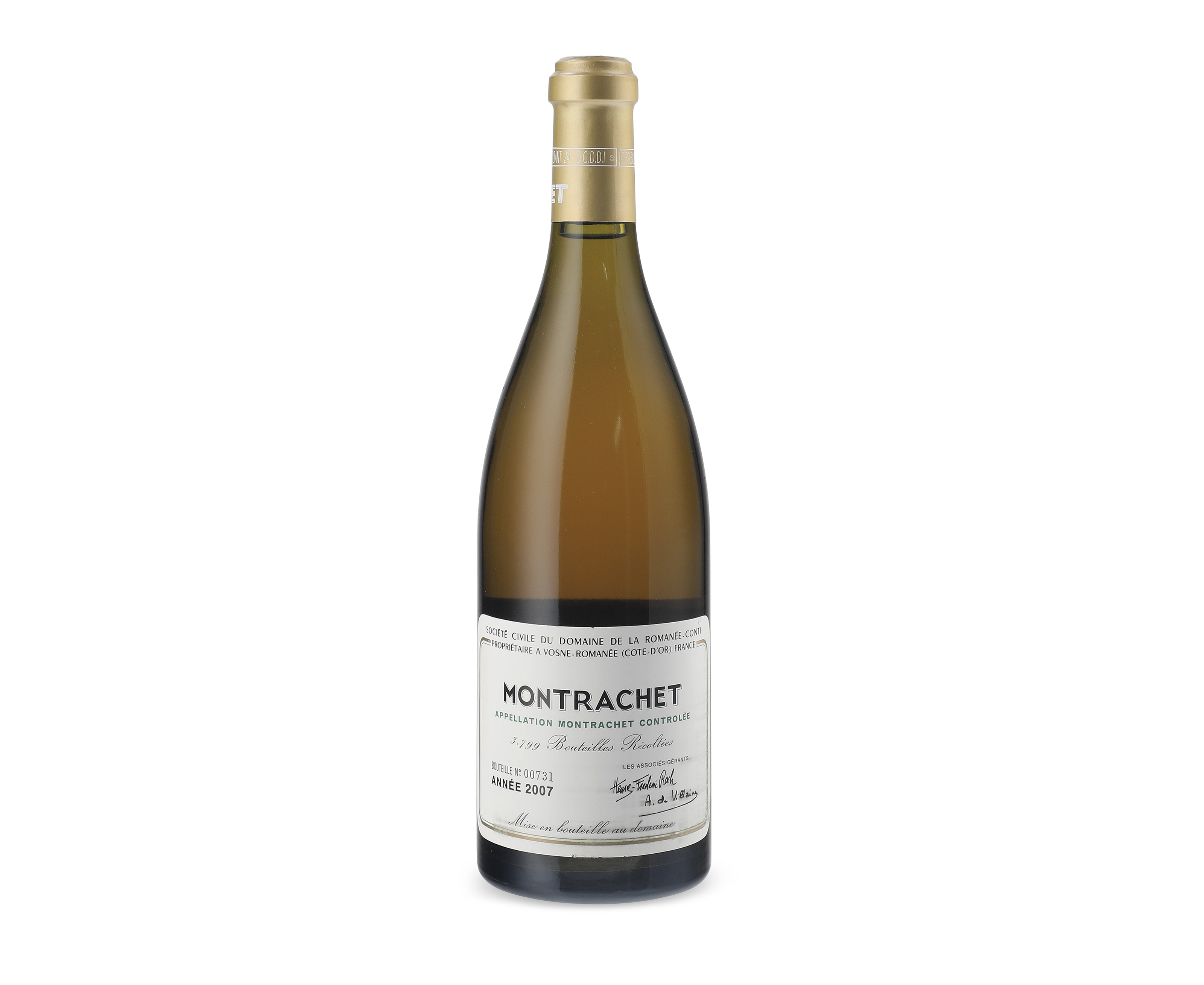 Domaine de la Romanée-Conti, Montrachet 2007, Côte de Beaune, Grand Cru ...