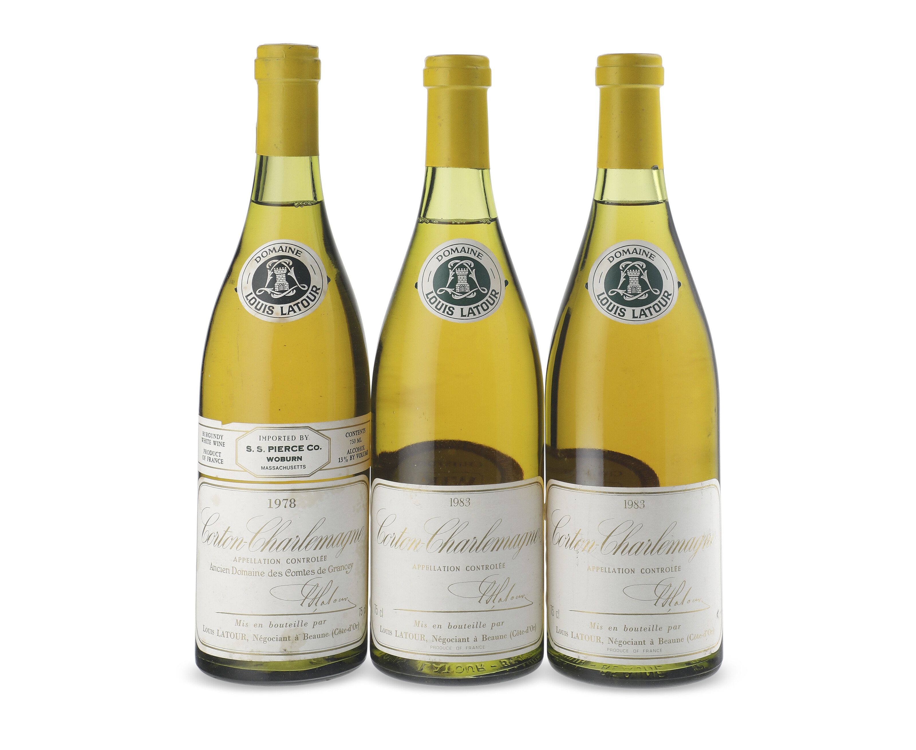 Maison Louis Latour, Corton-Charlemagne 'Vertical' | 1978 - 1983 ...