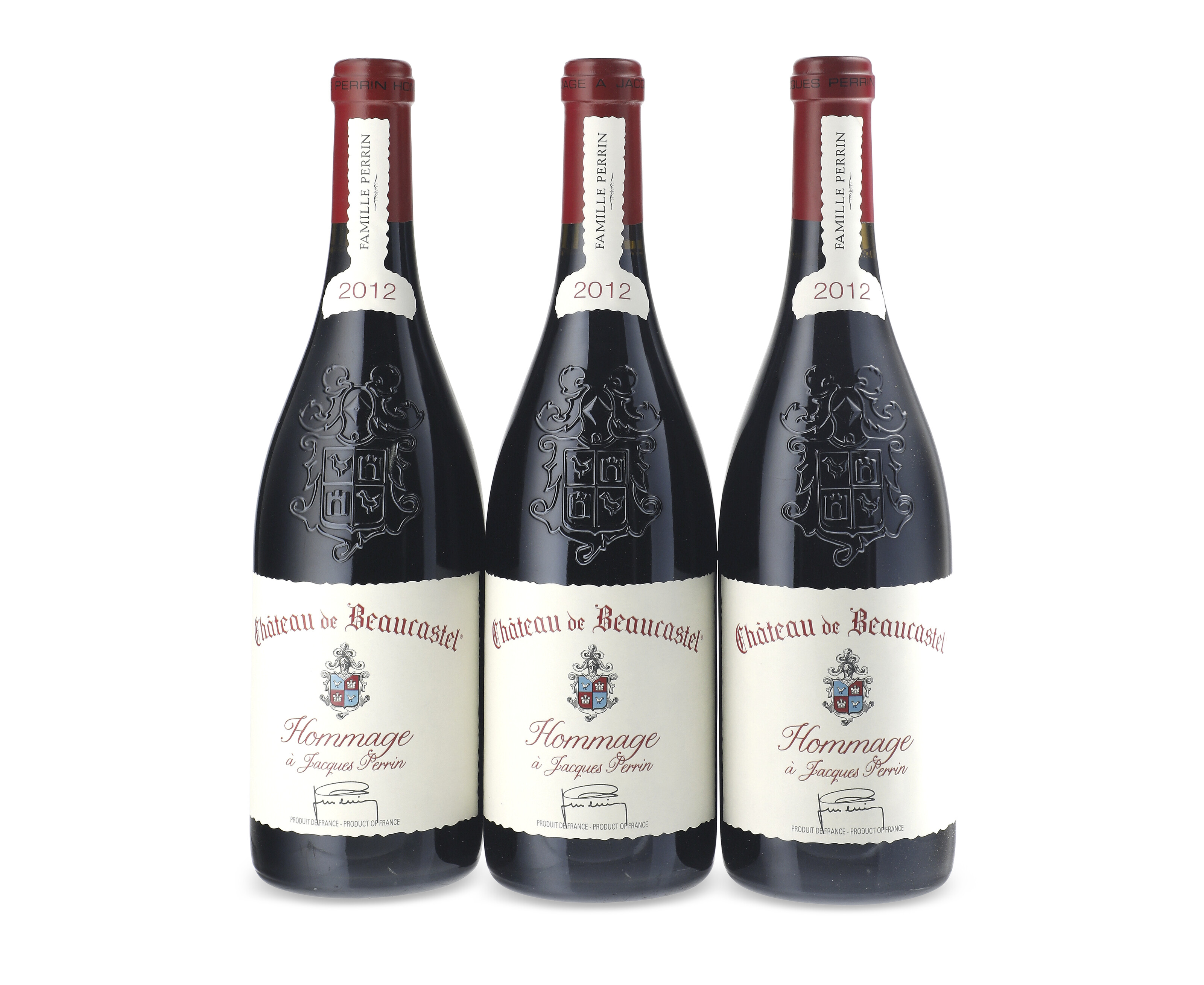 Château de Beaucastel Hommage a Jacques Perrin, Châteauneuf-du-Pape ...