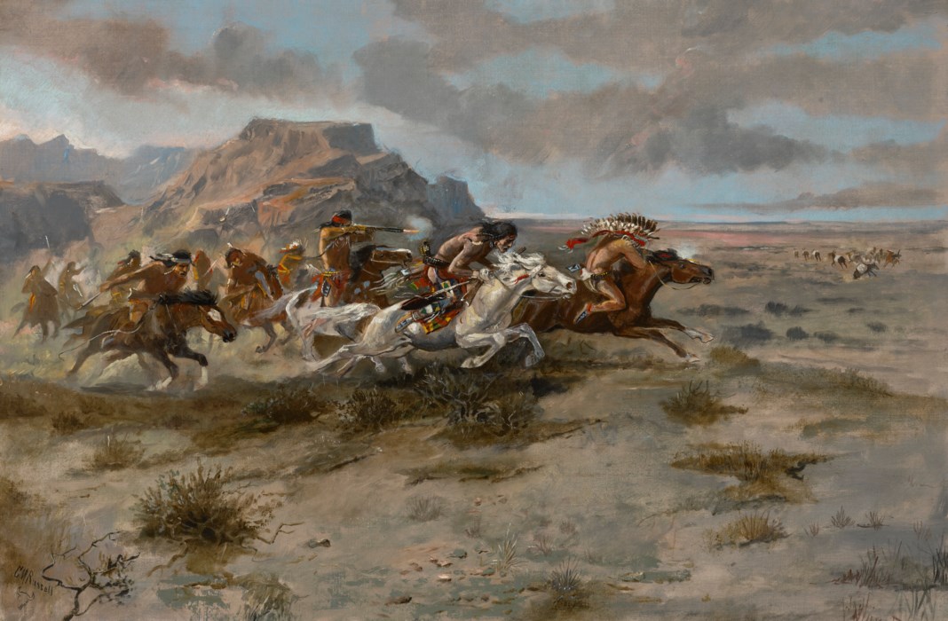 CHARLES MARION RUSSELL (1864-1926), Indian Attack | Christie's