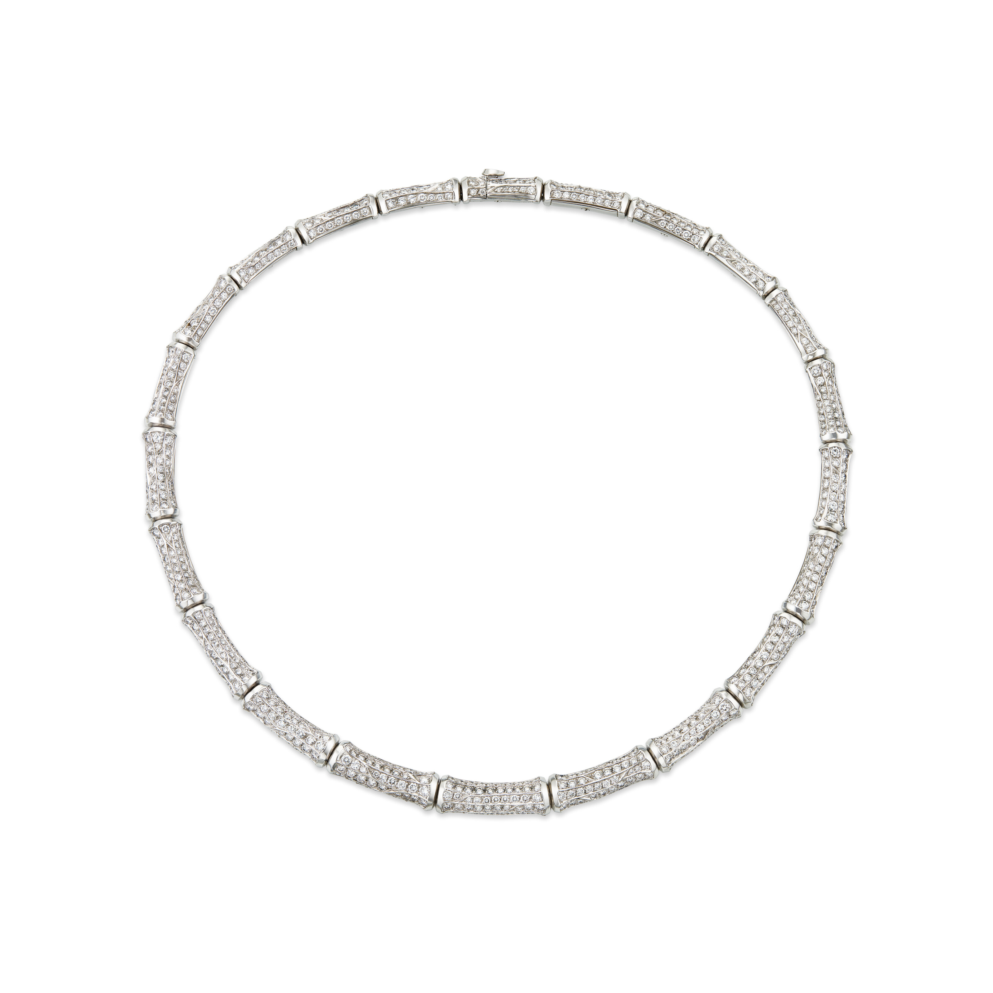 CARTIER DIAMOND ‘BAMBOO’ NECKLACE, | Christie’s