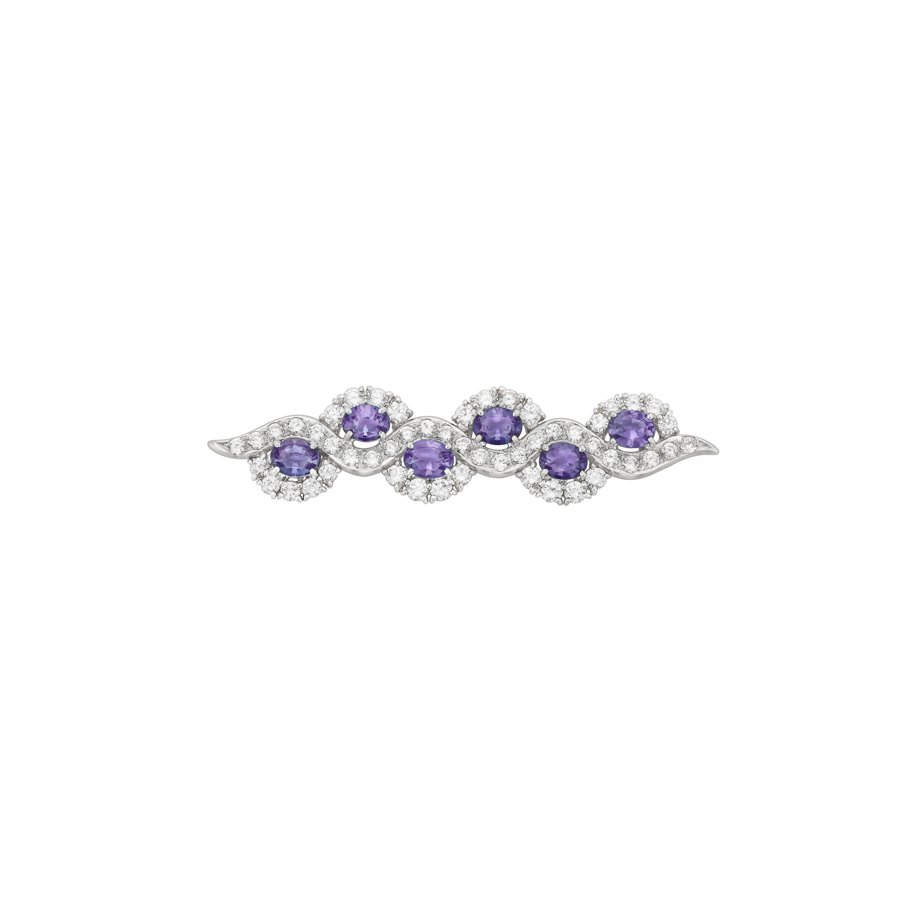 ALEXANDRITE AND DIAMOND BROOCH, | Christie’s