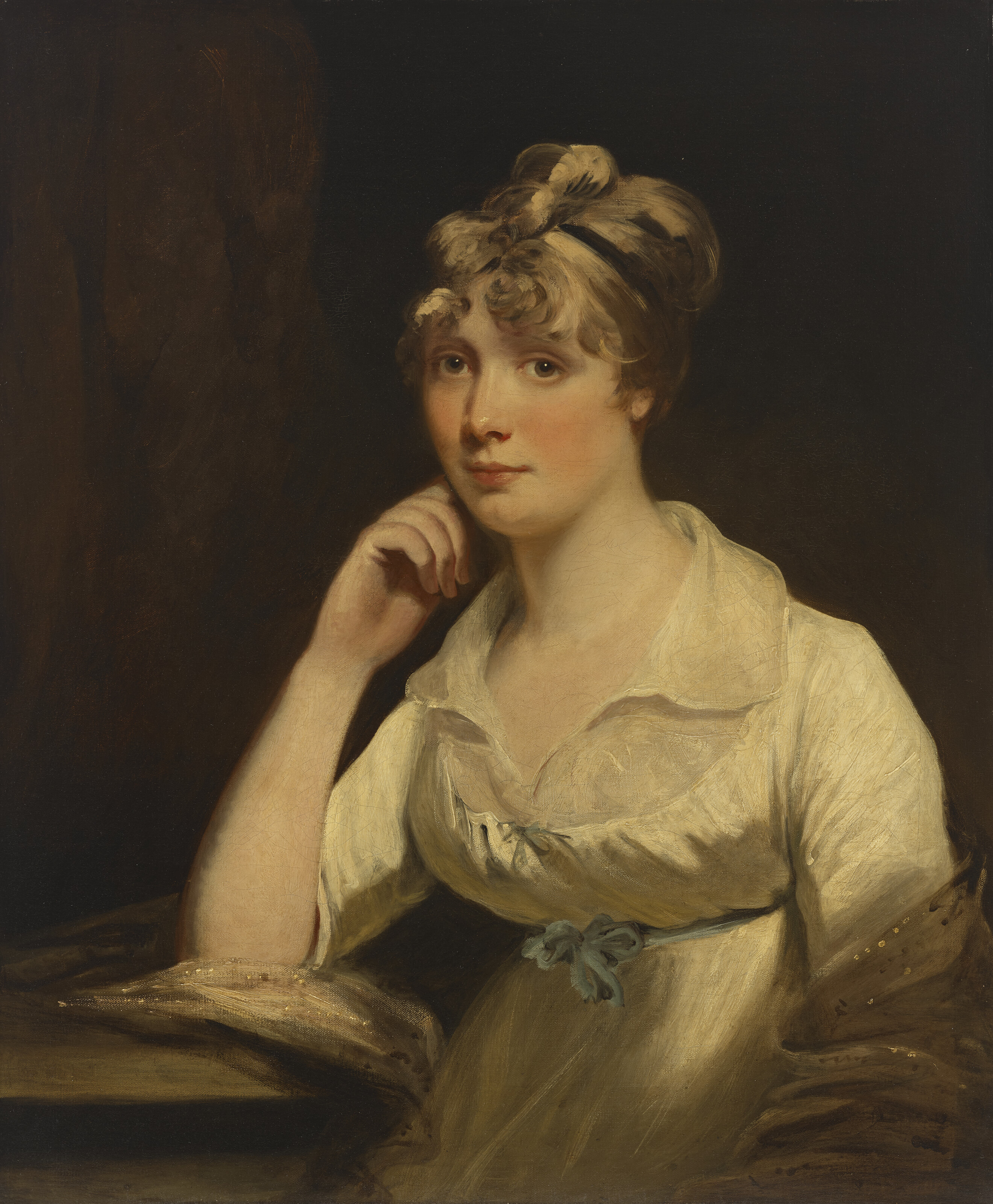 CIRCLE OF JOHN HOPPNER, R.A. (LONDON 1758-1810), Portrait of the Hon ...