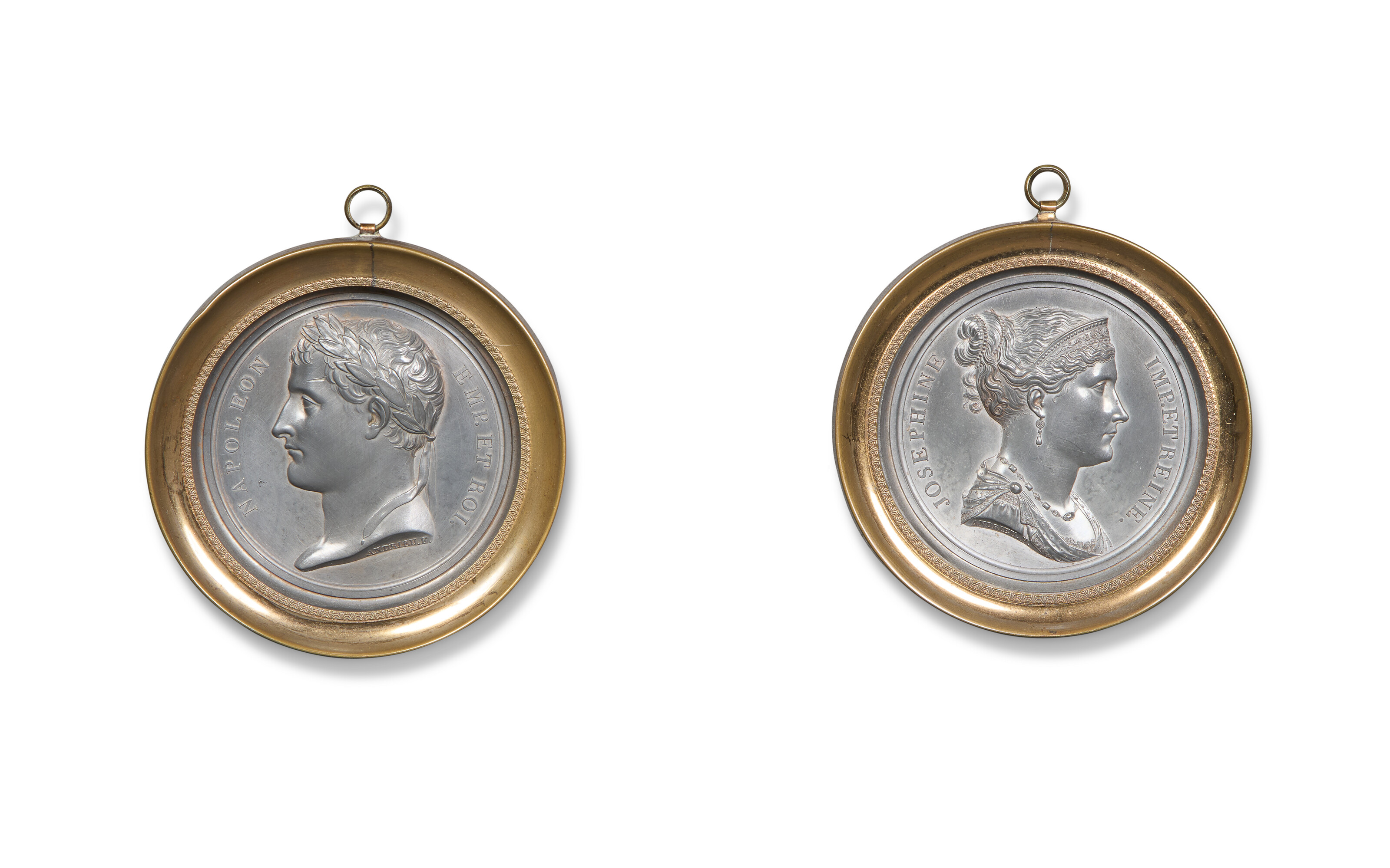 JEAN-BERTRAND ANDRIEU (BORDEAUX, 1761-1822, PARIS), A PAIR OF PORTRAIT ...