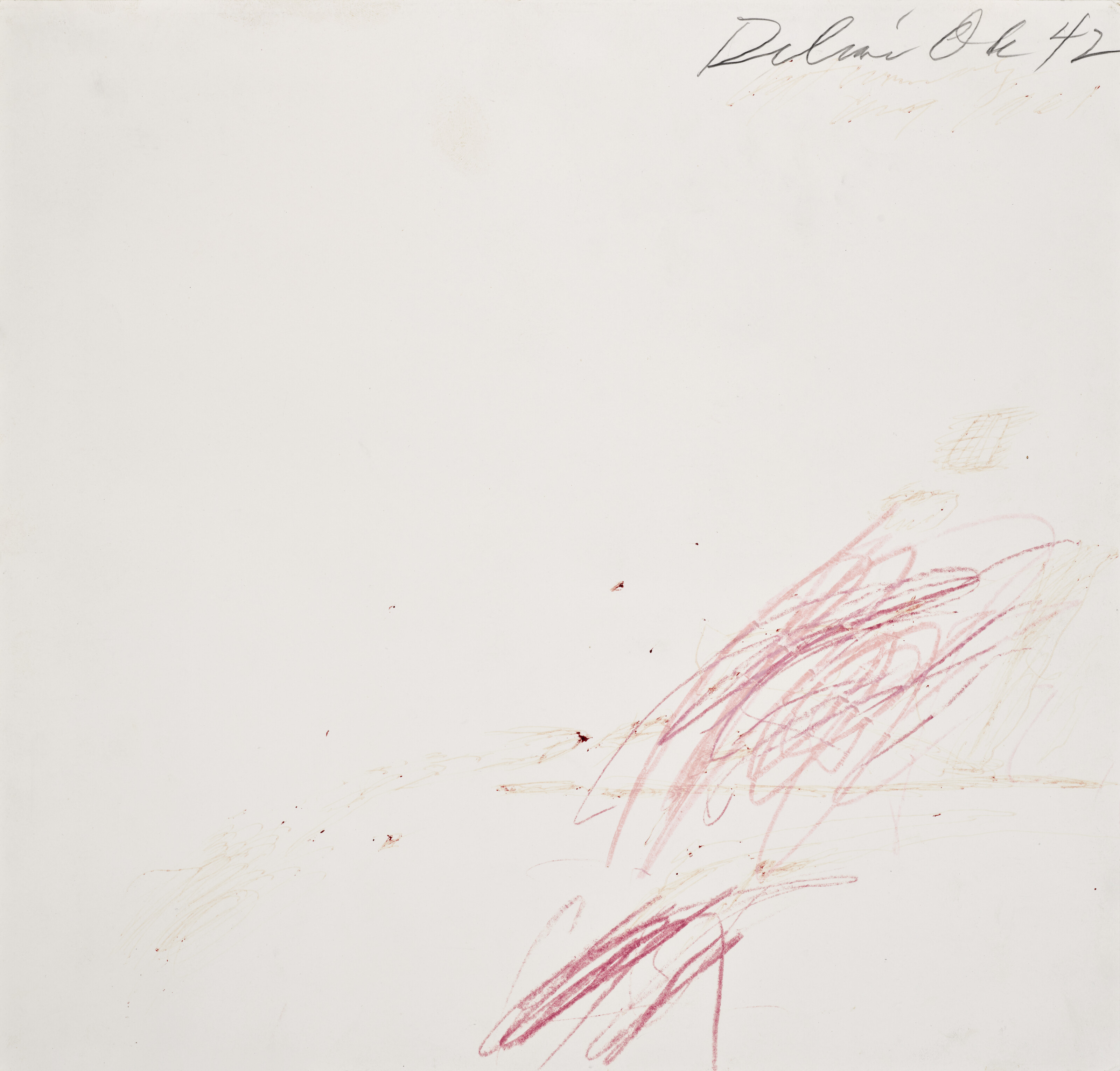 Cy Twombly (1928-2011), Delian Ode 42 | Christie’s