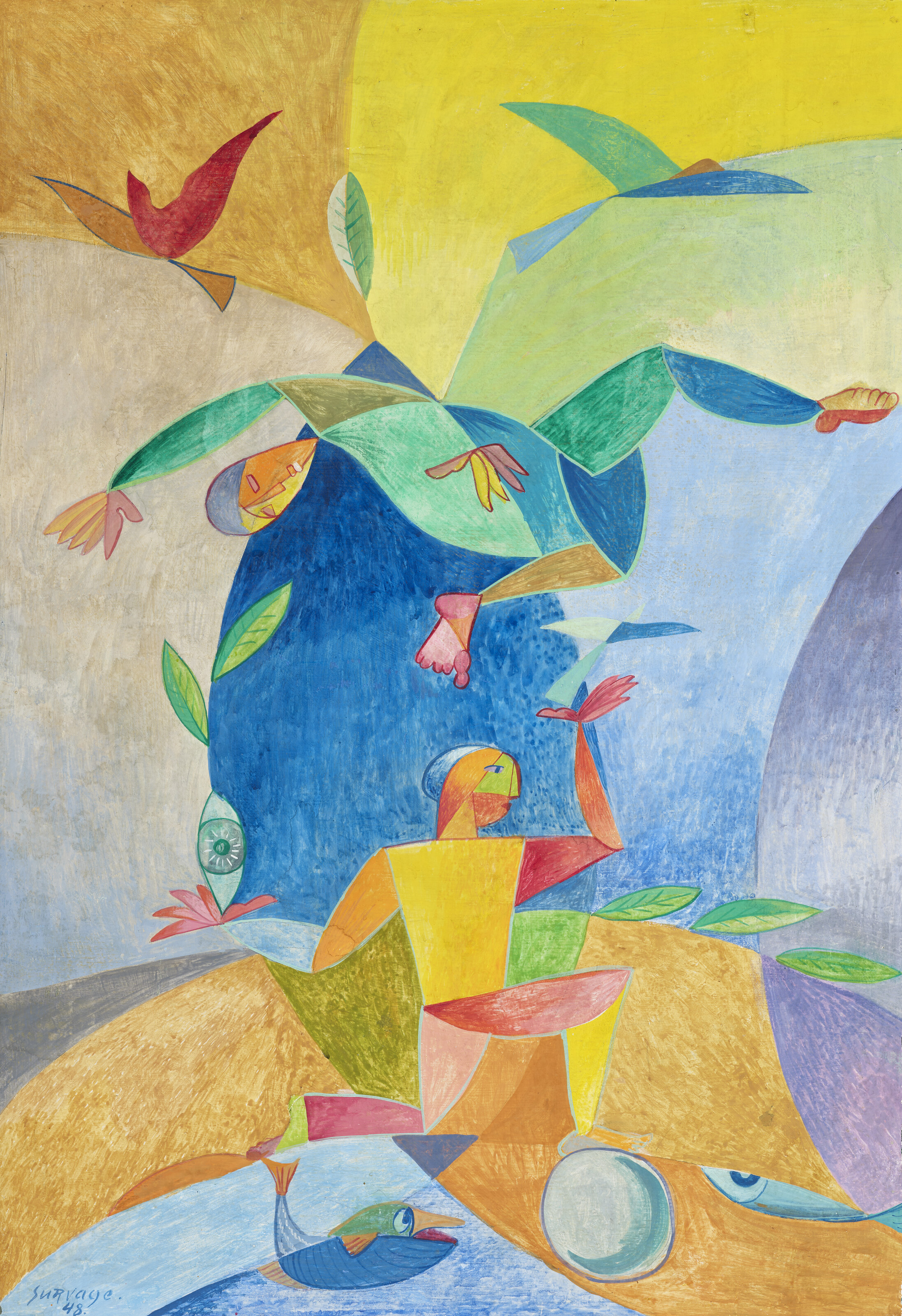 Léopold Survage (1878-1968), Le Prestidigitateur | Christie’s