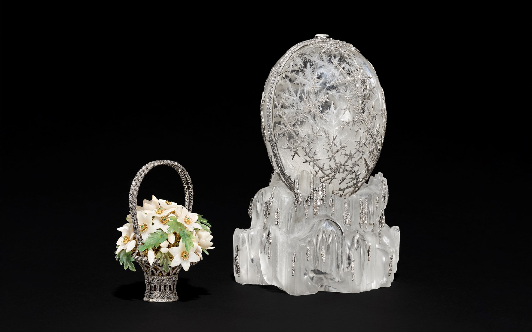 The Winter Egg and Important Works by Fabergé from a Princely Collection