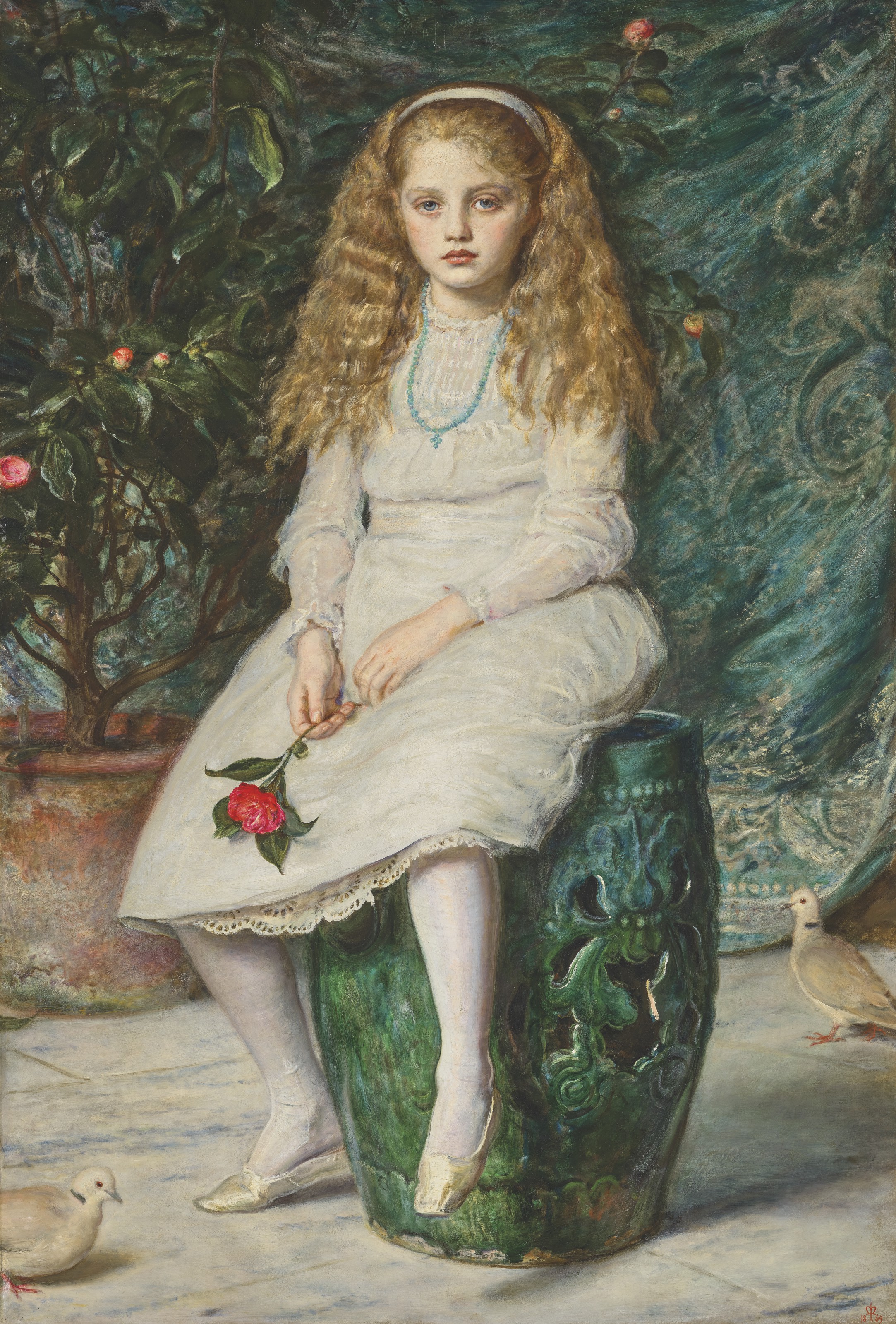 SIR JOHN EVERETT MILLAIS, P.R.A. (BRITISH, 1829-1896)Nina, daughter of ...