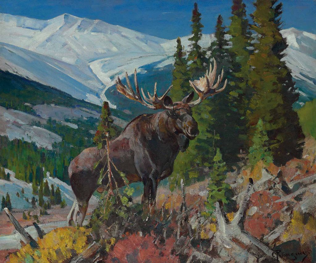 Carl Rungius (1869-1959) , Near Spring | Christie's