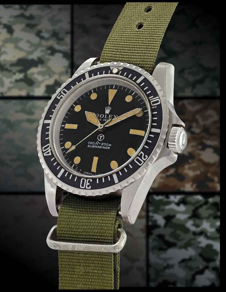 ROLEX, SUBMARINER, REF 5513, MADE FOR THE BRITISH ROYAL NAVY ...